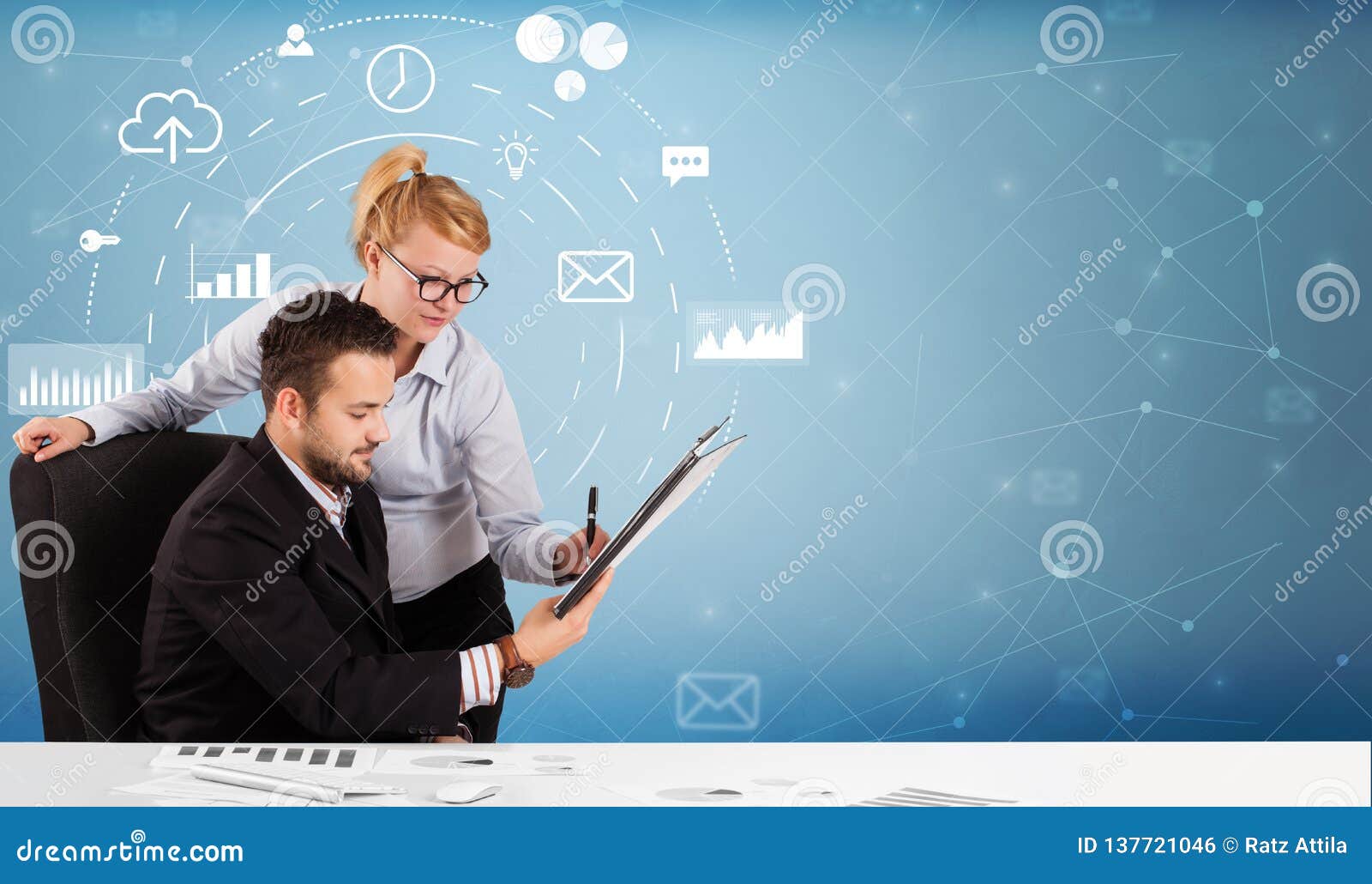 Business Person with Operational Concept Stock Photo - Image of career ...