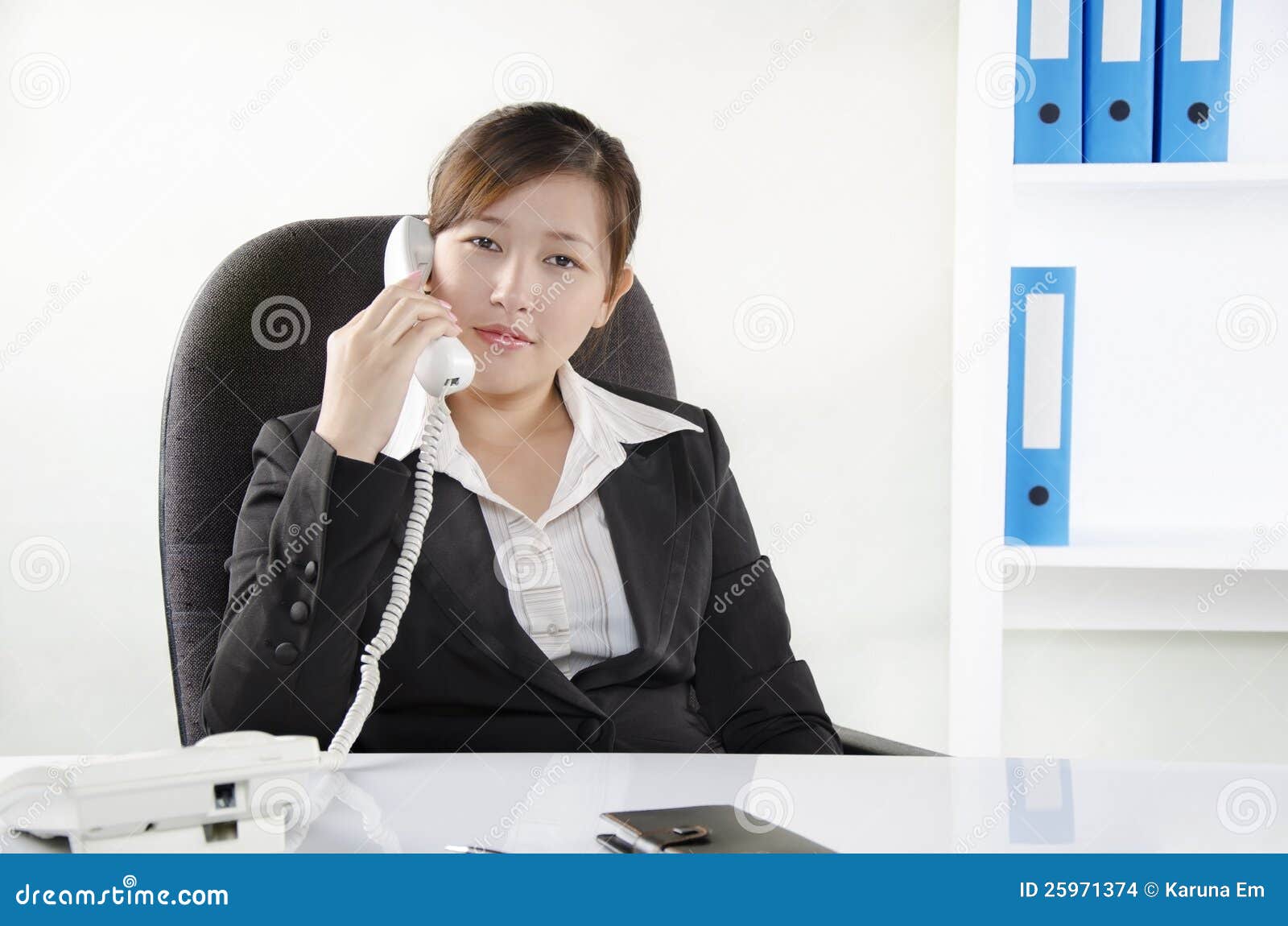 Business Person on the Phone Stock Photo - Image of person, telephone ...