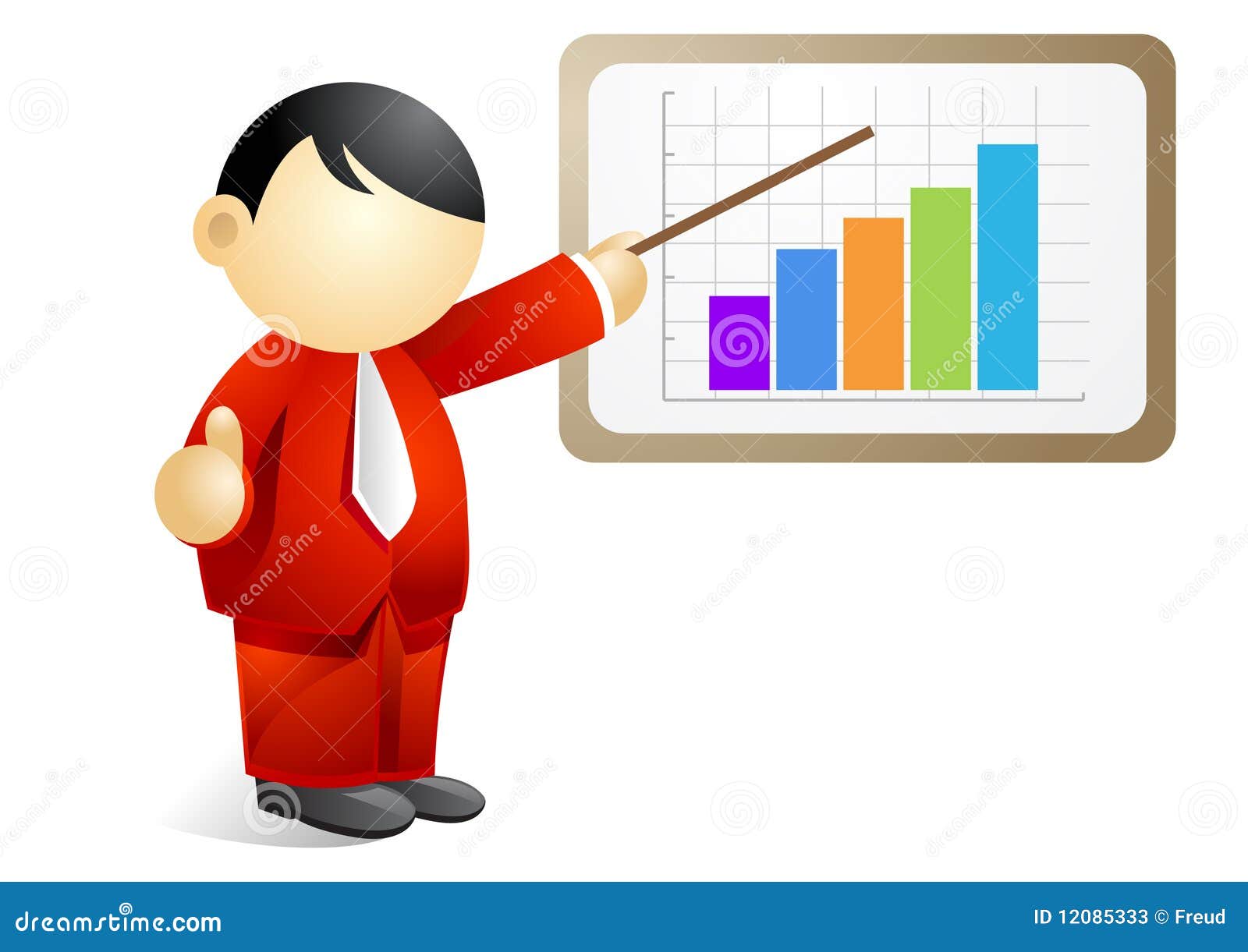 3d Business Man Presenting Word Apply Cartoon Vector | CartoonDealer ...