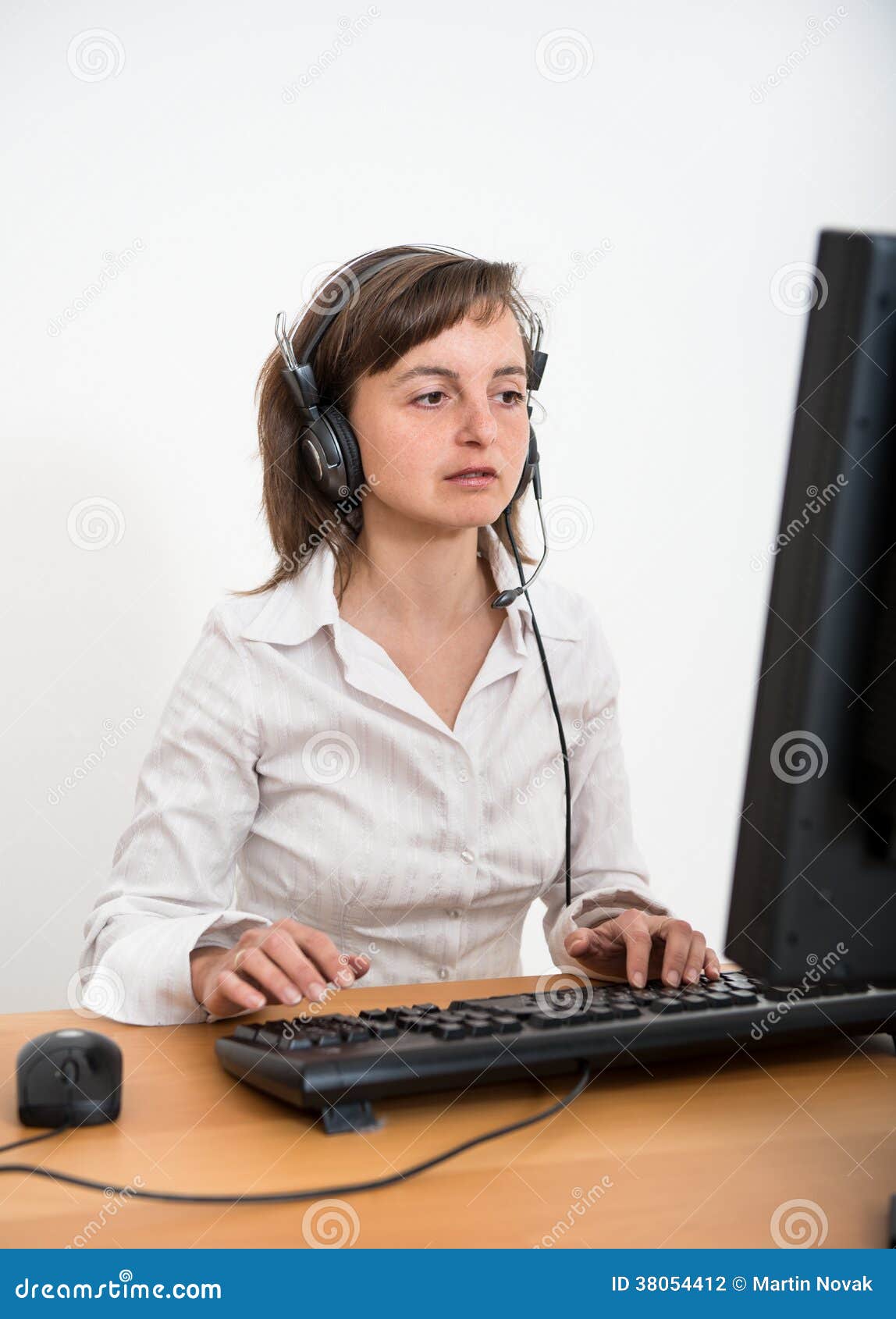 Business Person Working at Office Stock Photo - Image of young ...