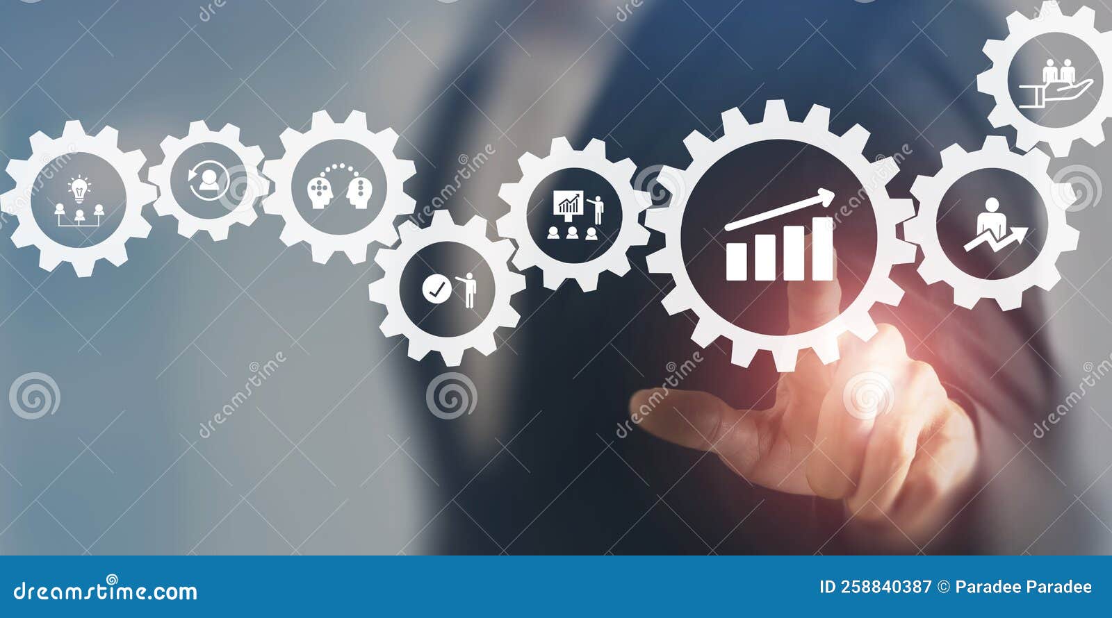 Business, Personal Development Concept. Improving and Developing ...