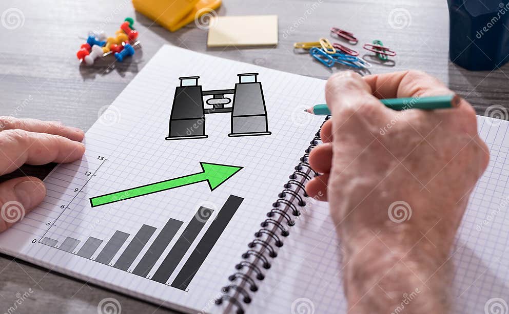 Business Perspective Concept on a Notepad Stock Photo - Image of ...