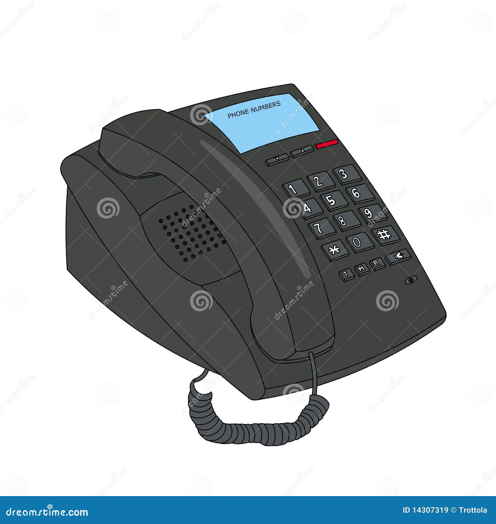 Business phone stock illustration. Illustration of vector - 14307319