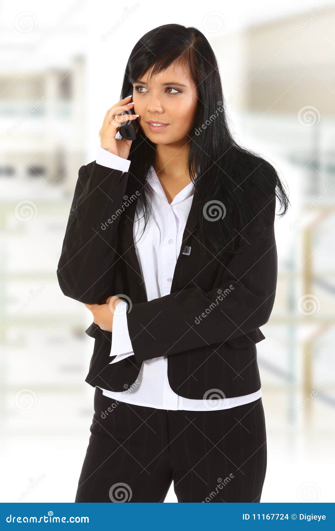 Business phone call stock photo. Image of looking, businesswoman - 11167724