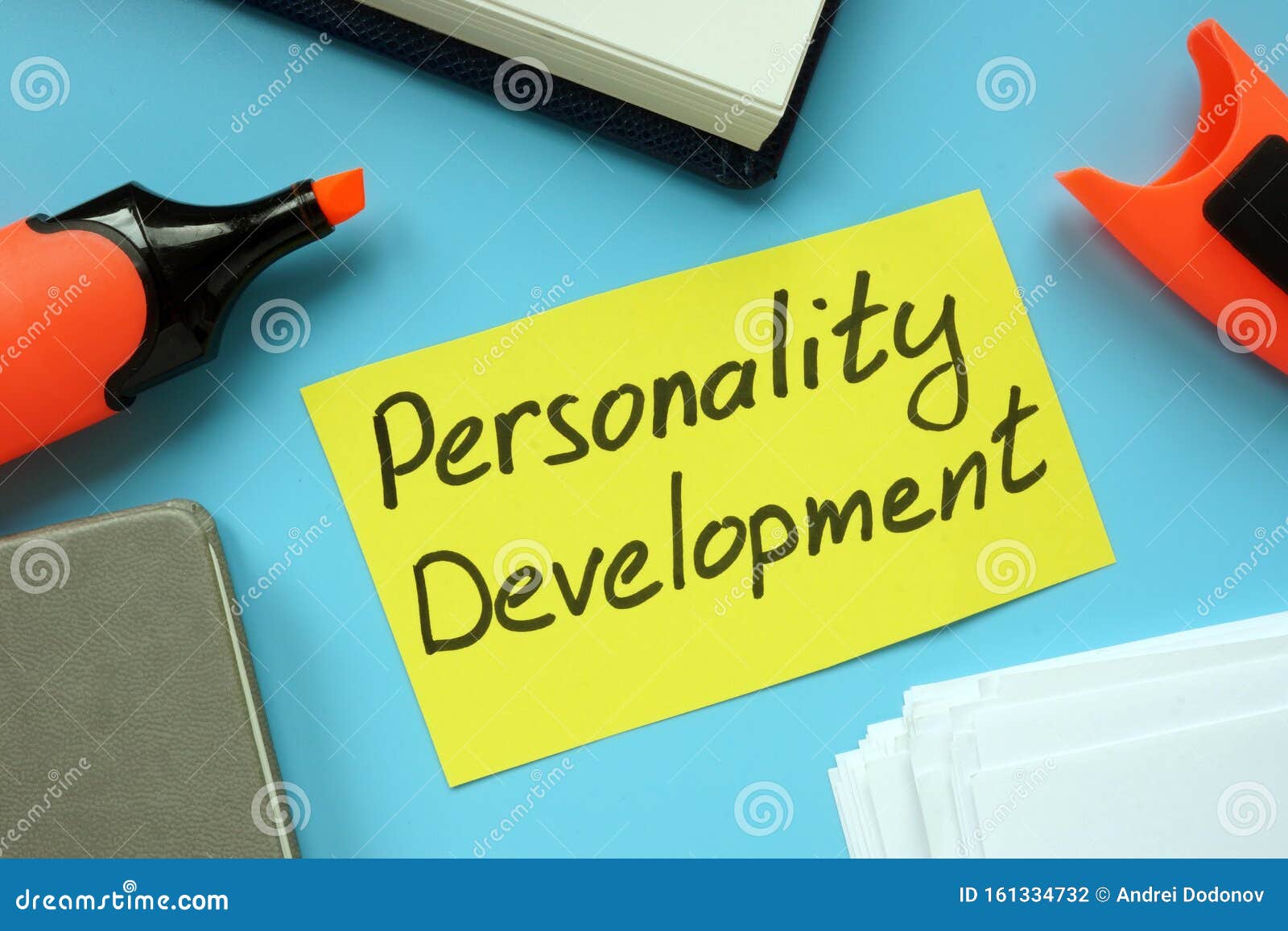 Business Photo Shows Hand Written Text Personality Development Stock ...