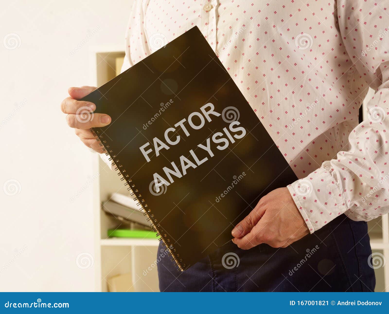 Business Photo Shows Printed Text Factor Analysis Stock Image - Image ...