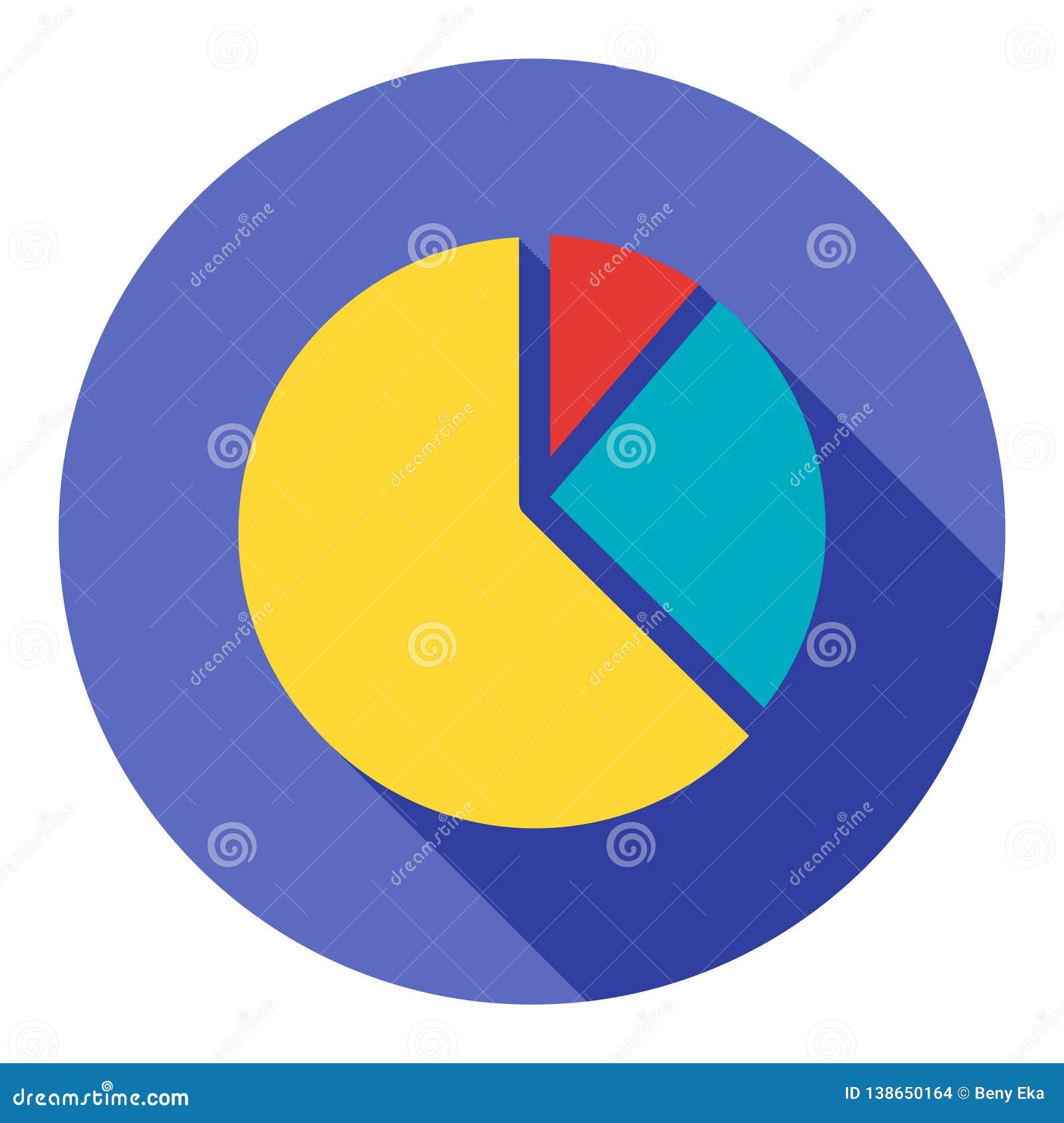 Business Pie Chart Flat Icon Modern Style Stock Vector - Illustration ... Business Pie Chart Flat Icon Modern Style Stock Vector - Illustration ...
