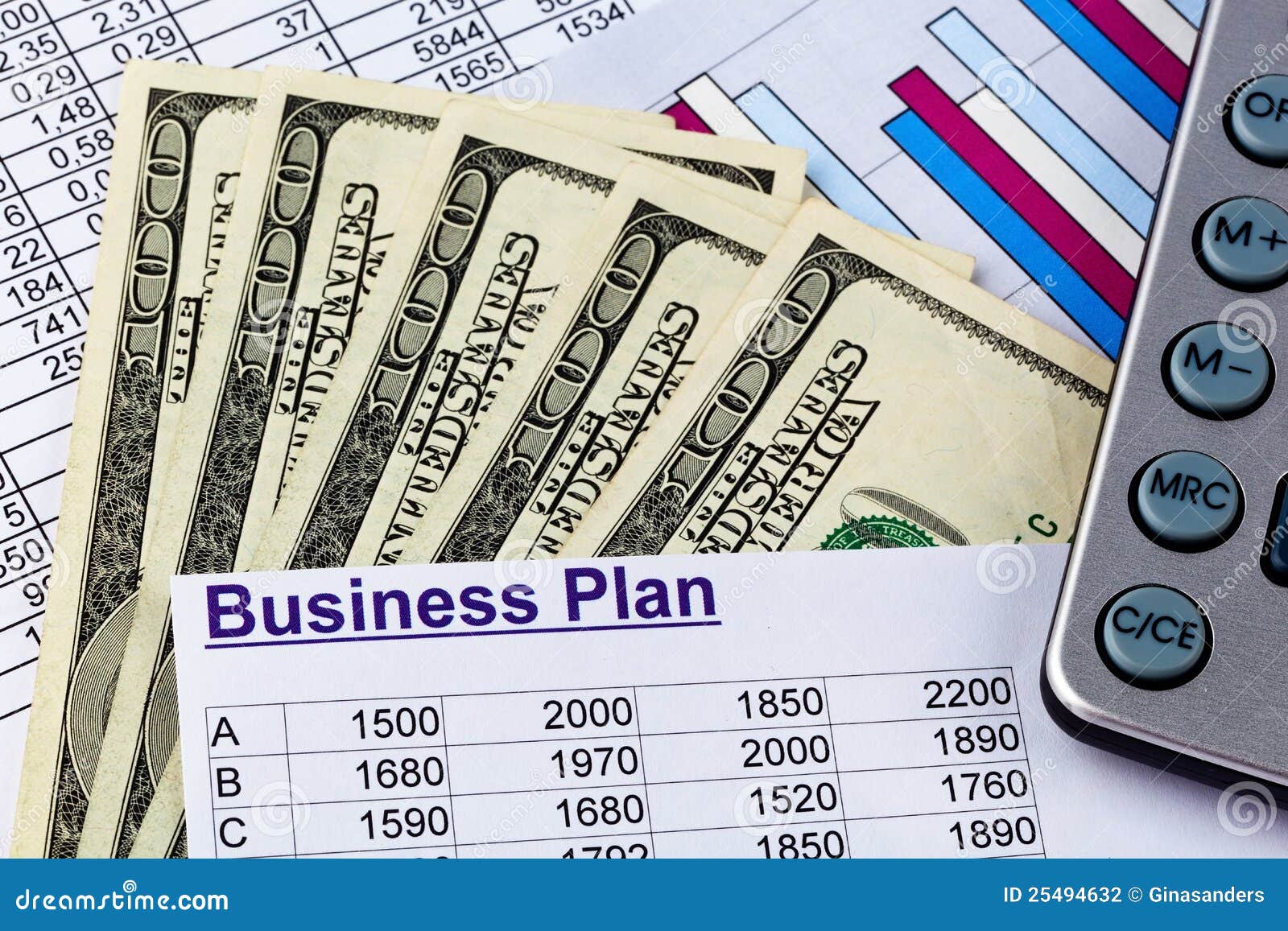 Business plan stock photo. Image of financing, employed - 25494632