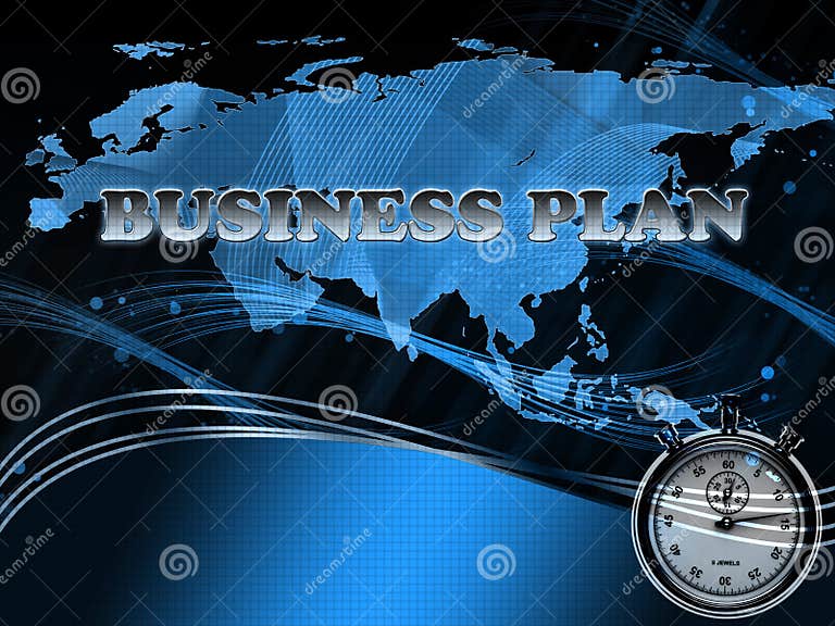 Business plan stock illustration. Illustration of background - 30065931