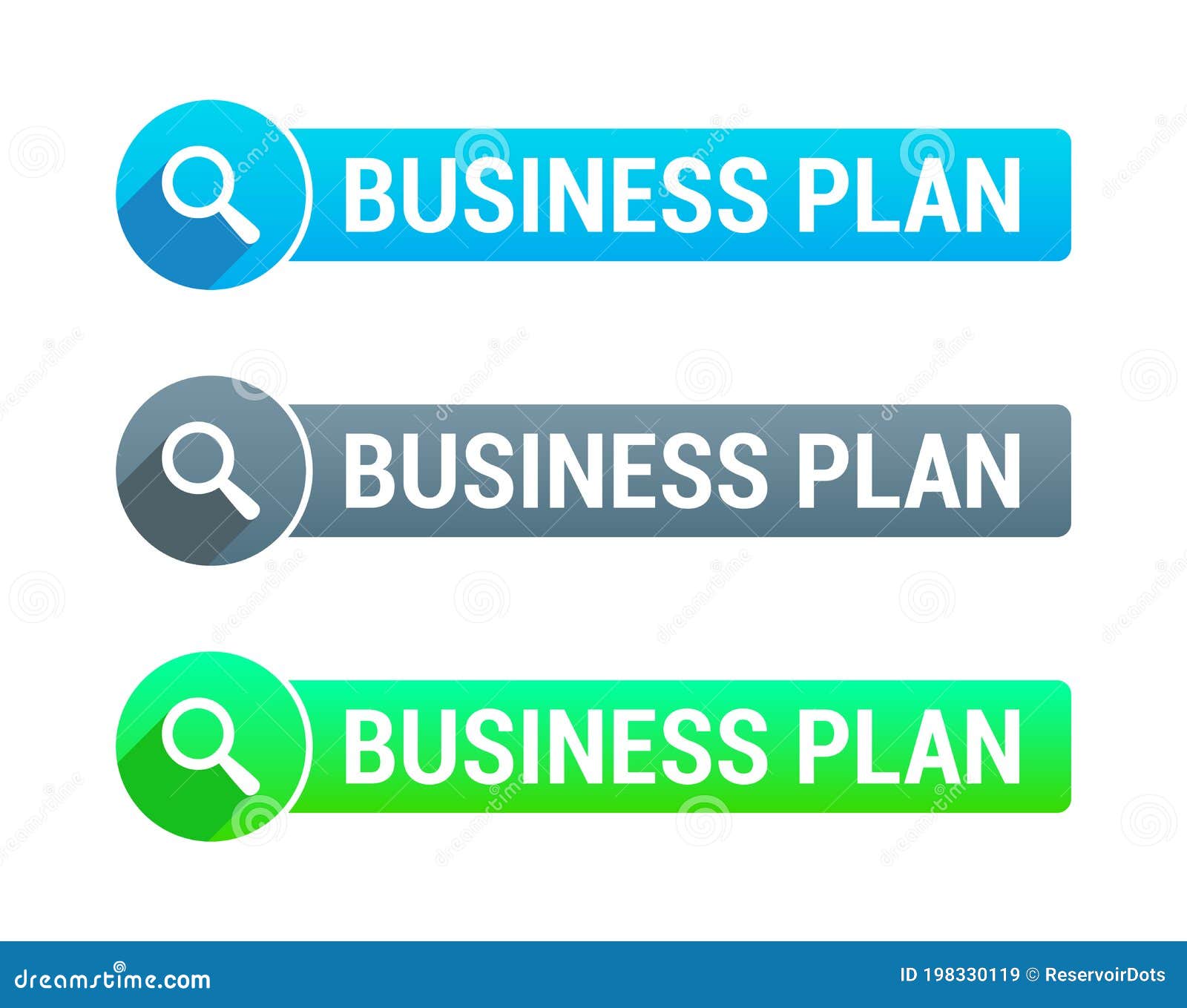 Business Plan Banner Vector Stock Vector - Illustration of design ...