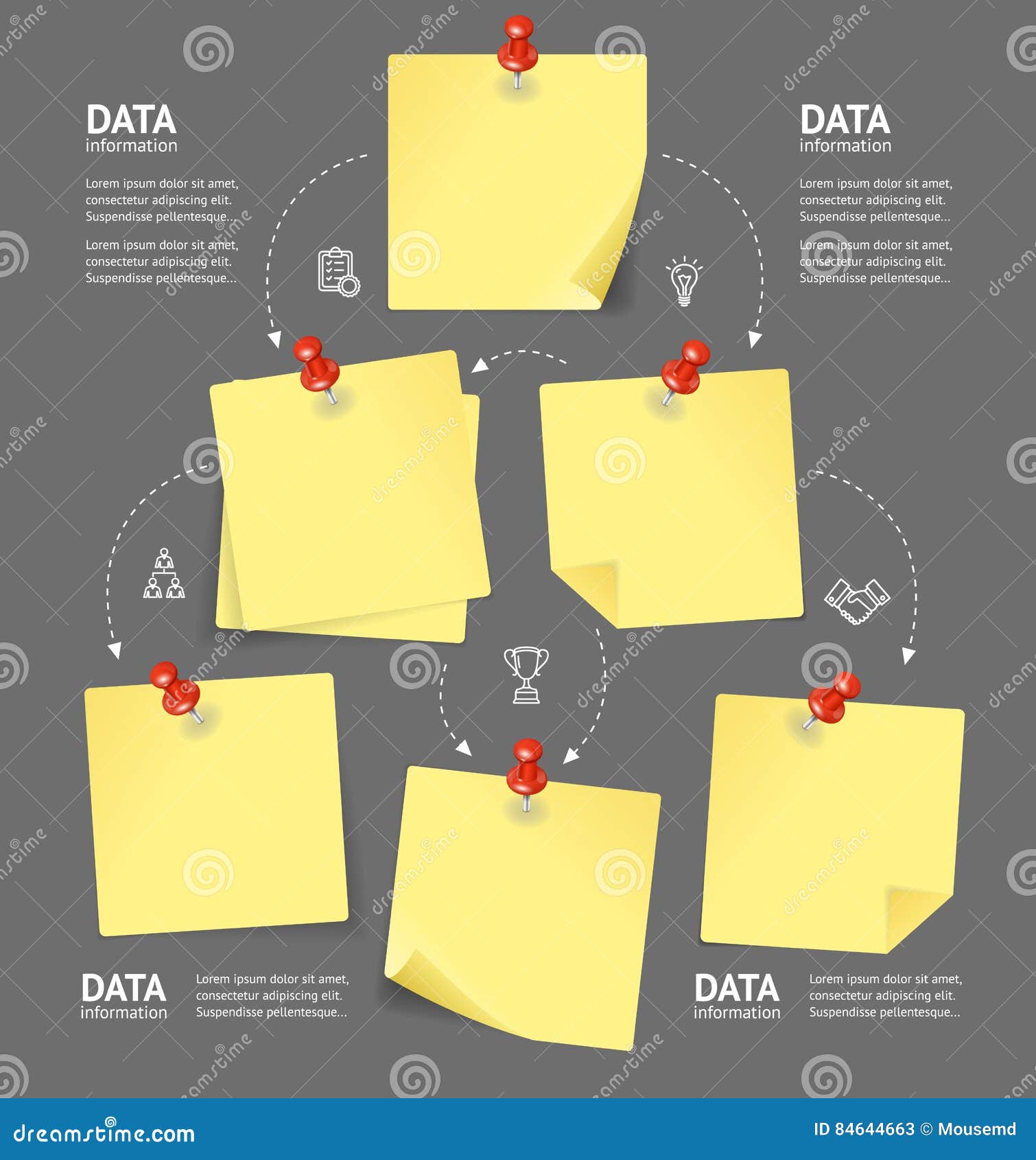 Plan Note 003 Cartoon Vector | CartoonDealer.com #49858325