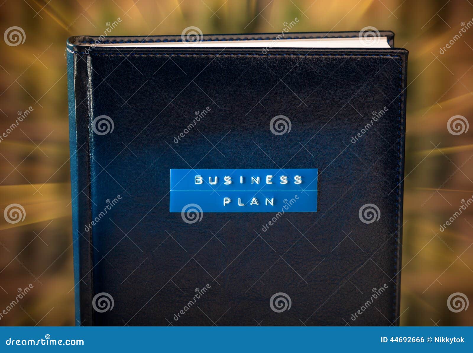 Business plan book stock photo. Image of information - 44692666
