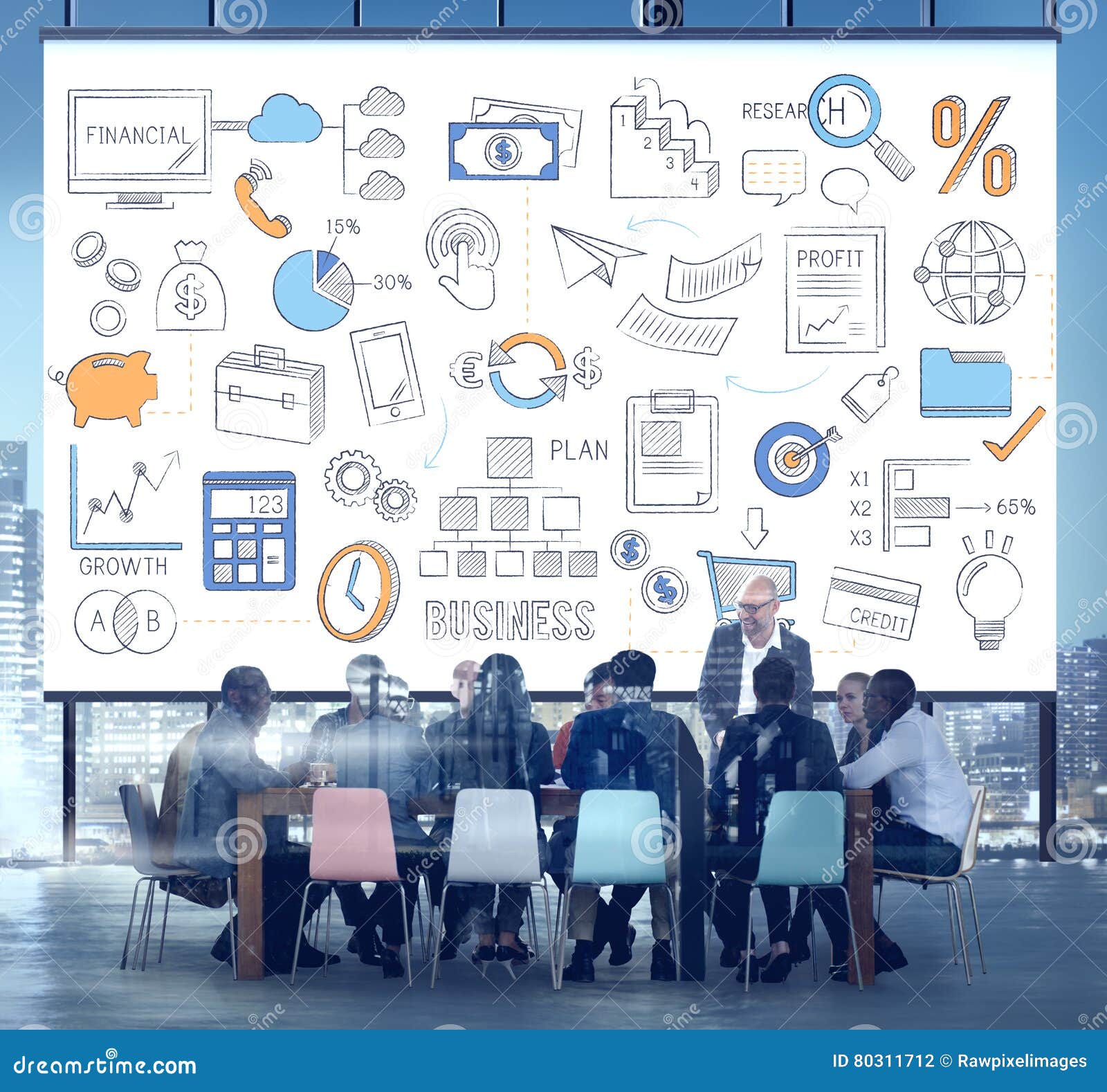 Business Plan Budget Target Tactics Ideas Concept Stock Photo - Image ...