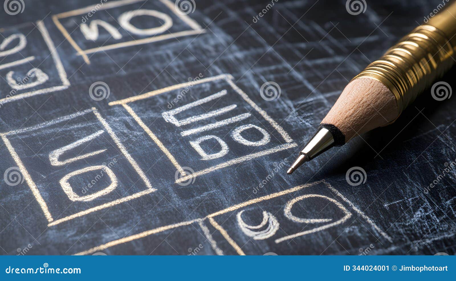 Business Plan Checklist with Key Objectives Stock Illustration ...