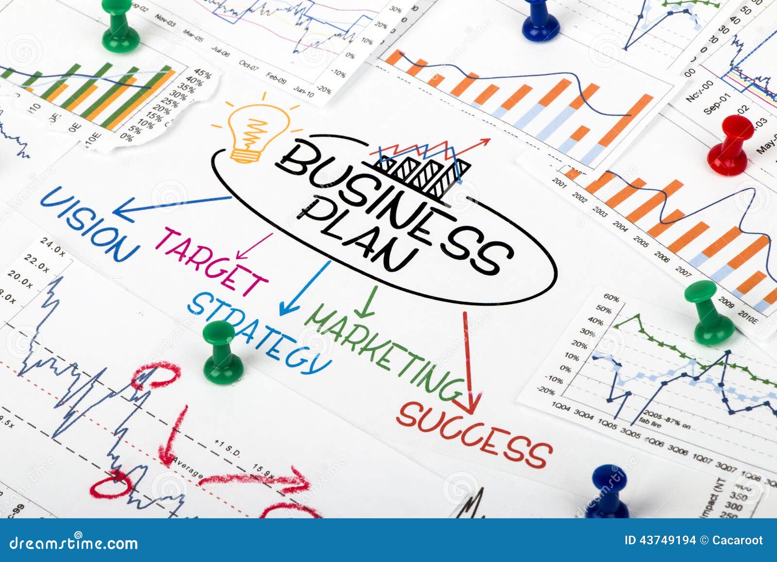 Business plan concept stock photo. Image of communicate - 43749194