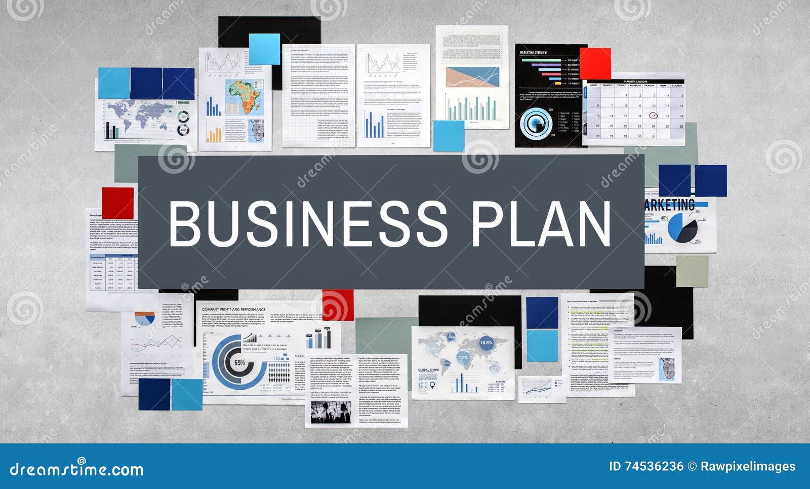 Business Plan Corporate Development Direction Concept Stock ...