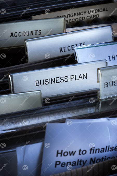 Business Plan Files stock image. Image of receipts, file - 26265589