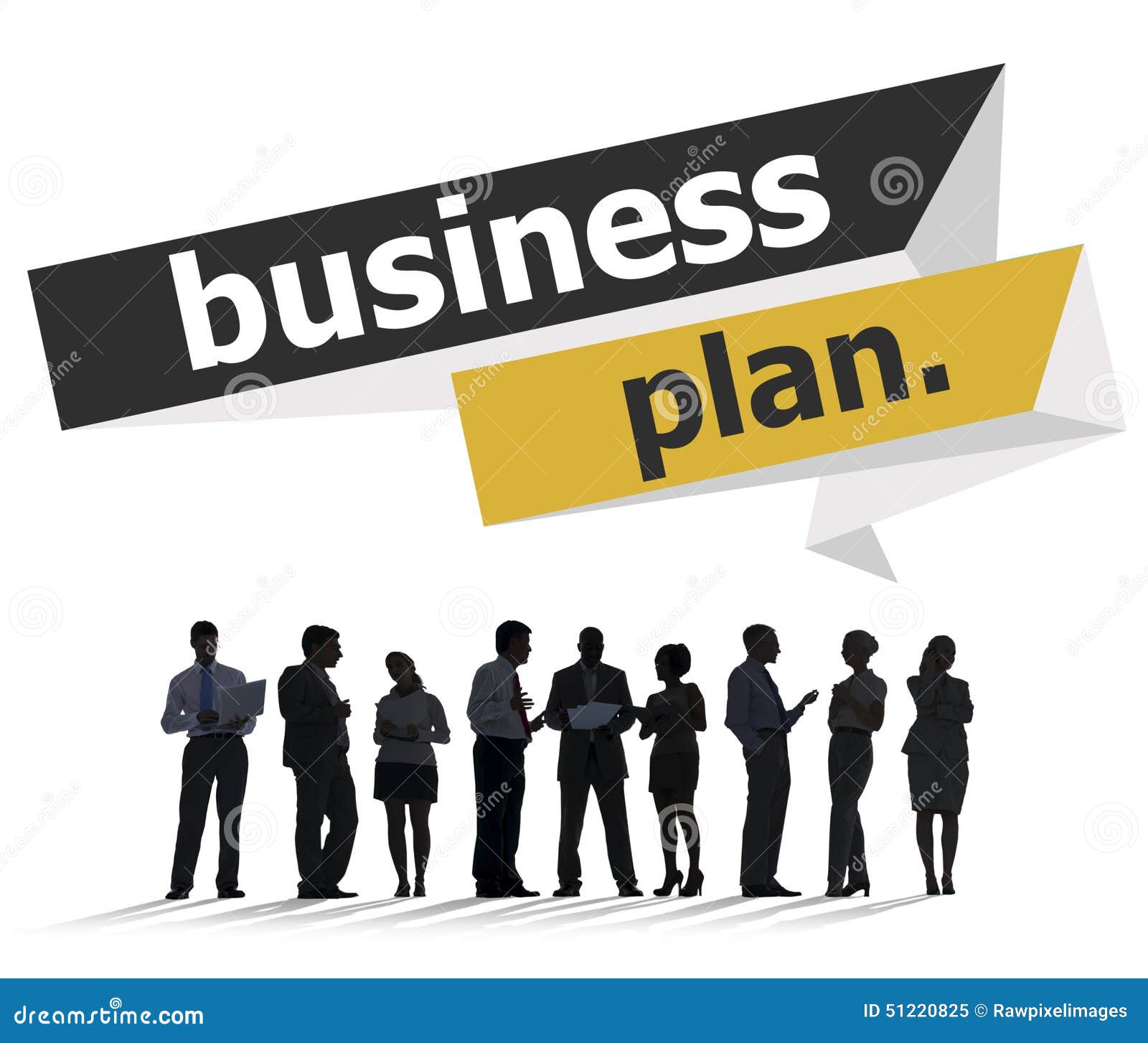 Business Plan Planning Strategy Meeting Conference Seminar Concept ...