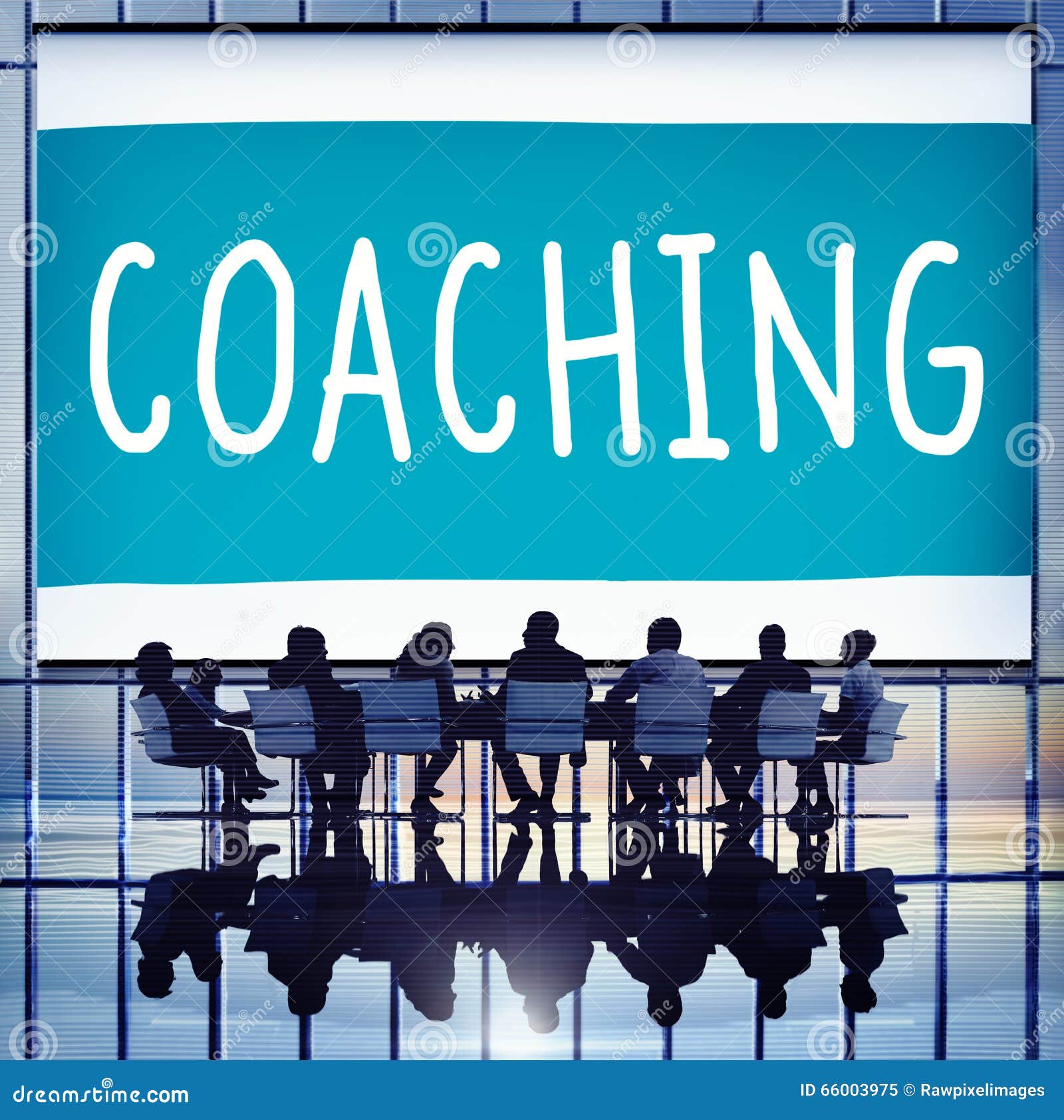Coach Coaching Skills Teach Teaching Training Concept Stock Image ...
