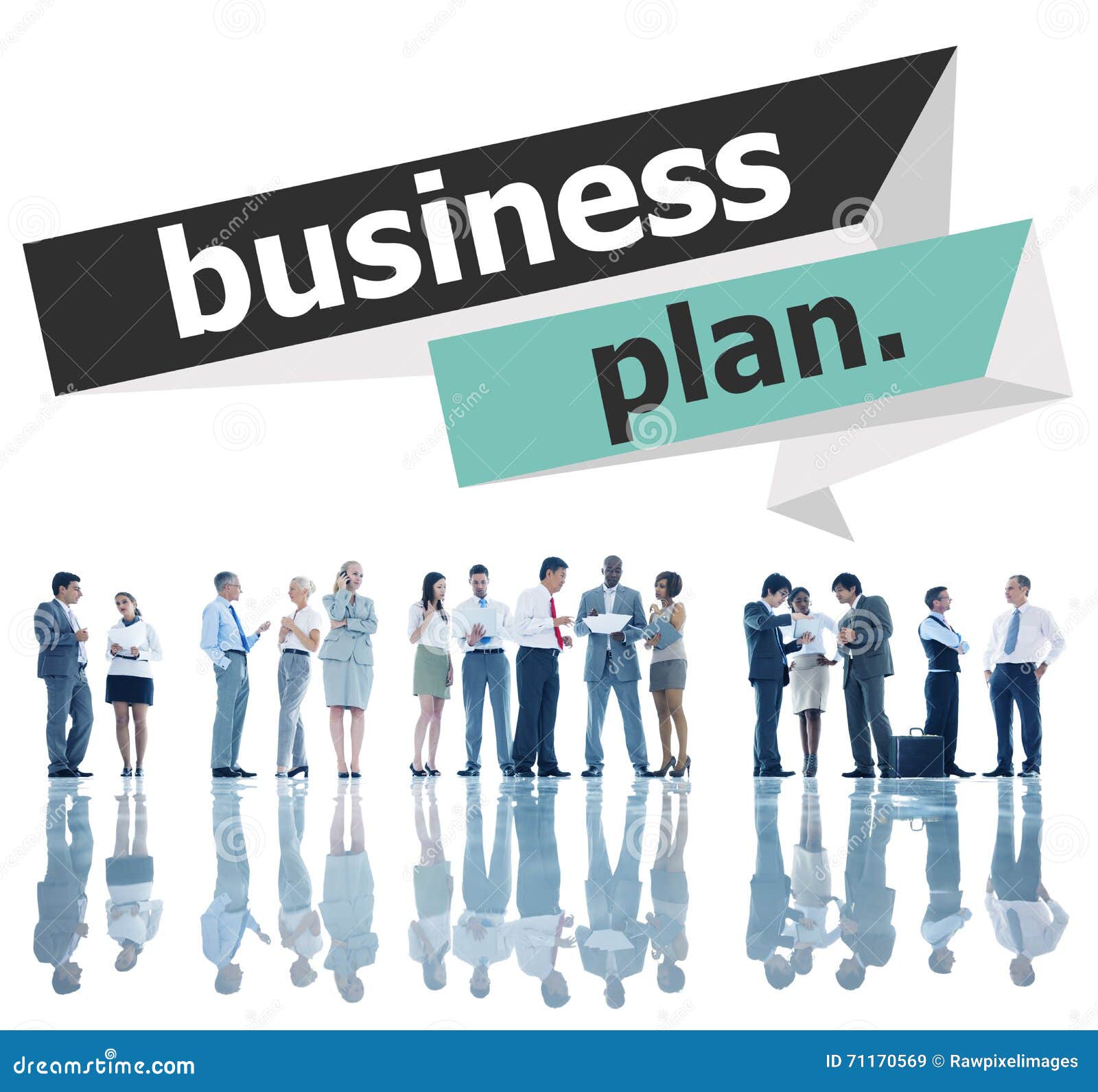 Business Plan Planning Strategy Meeting Conference Seminar Concept ...