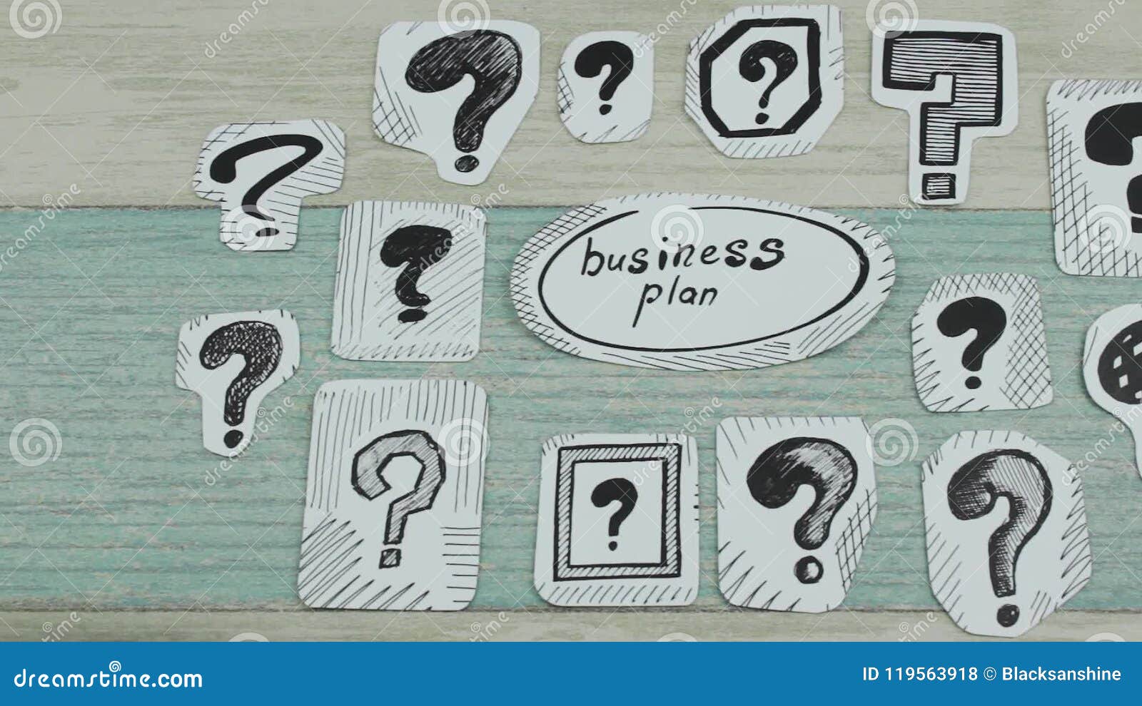 The Business Plan in Questions Stock Footage - Video of business ...