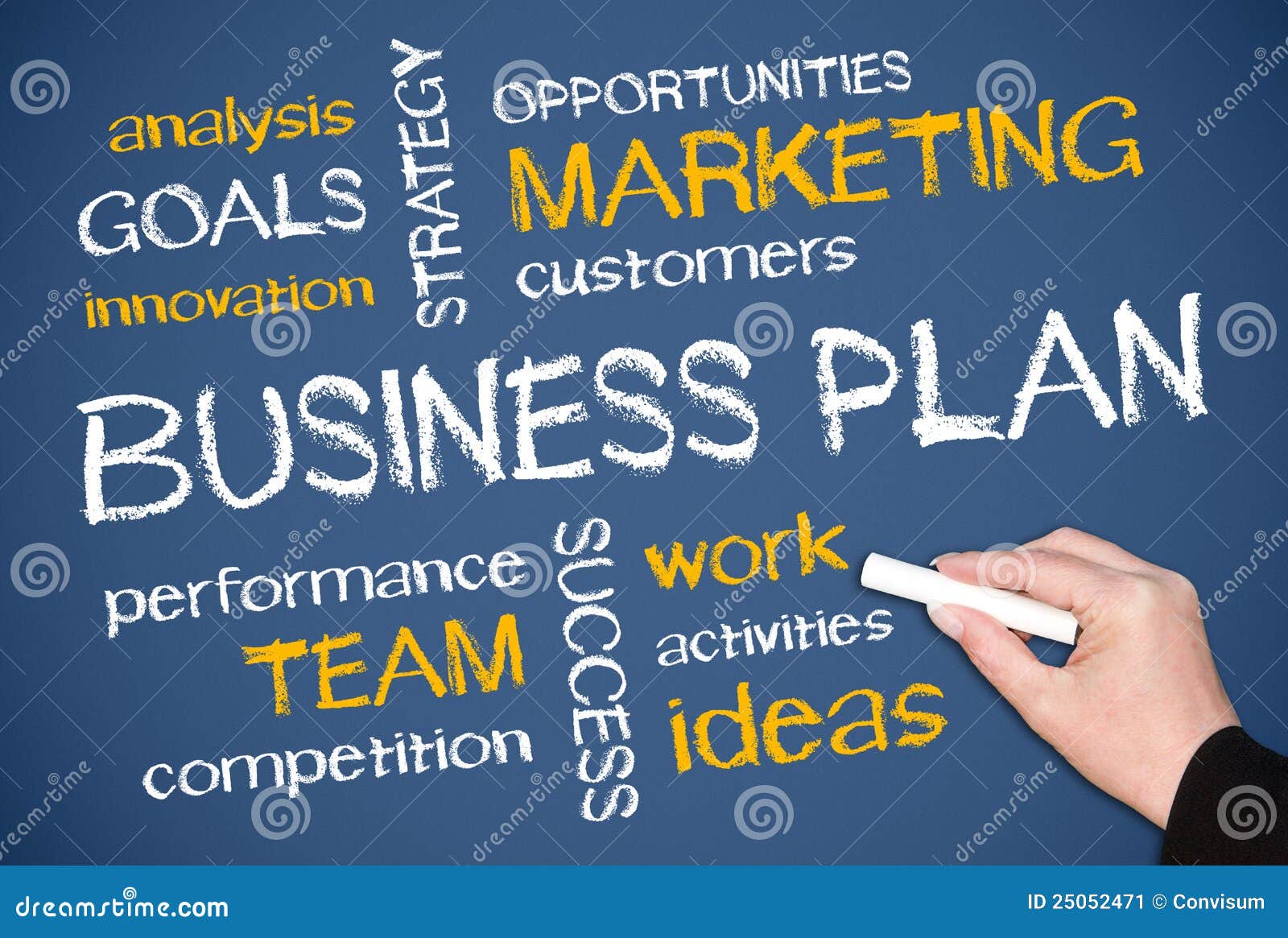 Business plan spelled out stock image. Image of success - 25052471