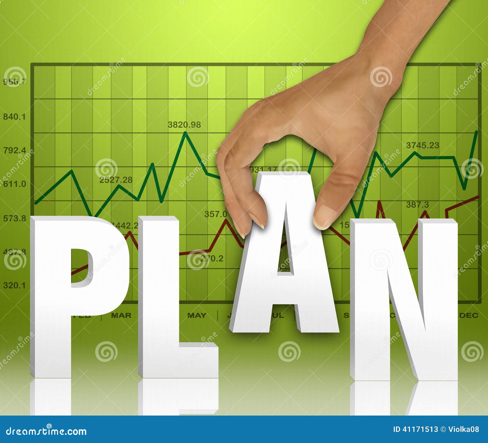 Business plan stock illustration. Illustration of business - 41171513