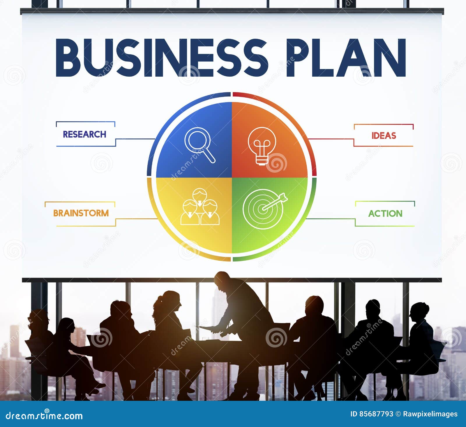 Business Plan Strategy Development Concept Stock Image - Image of ...