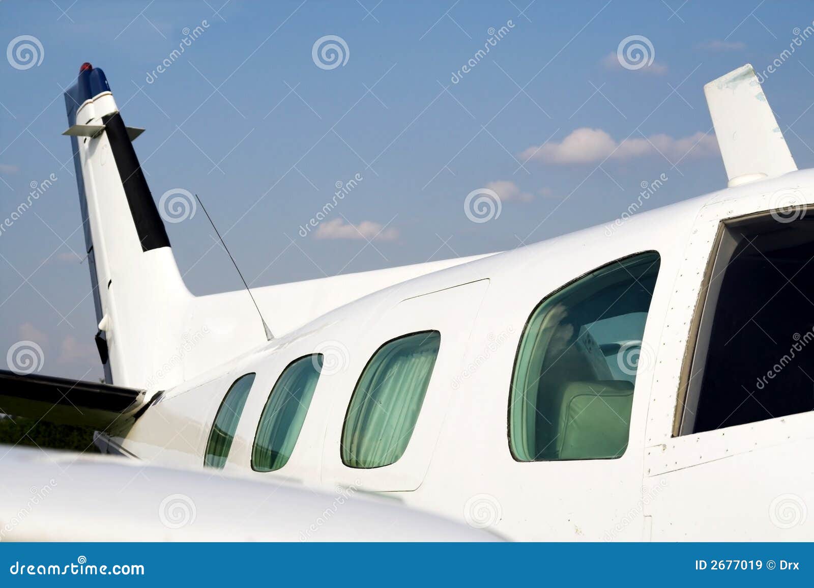 Business Plane Small Jet Plane Stock Image - Image of expensive ...