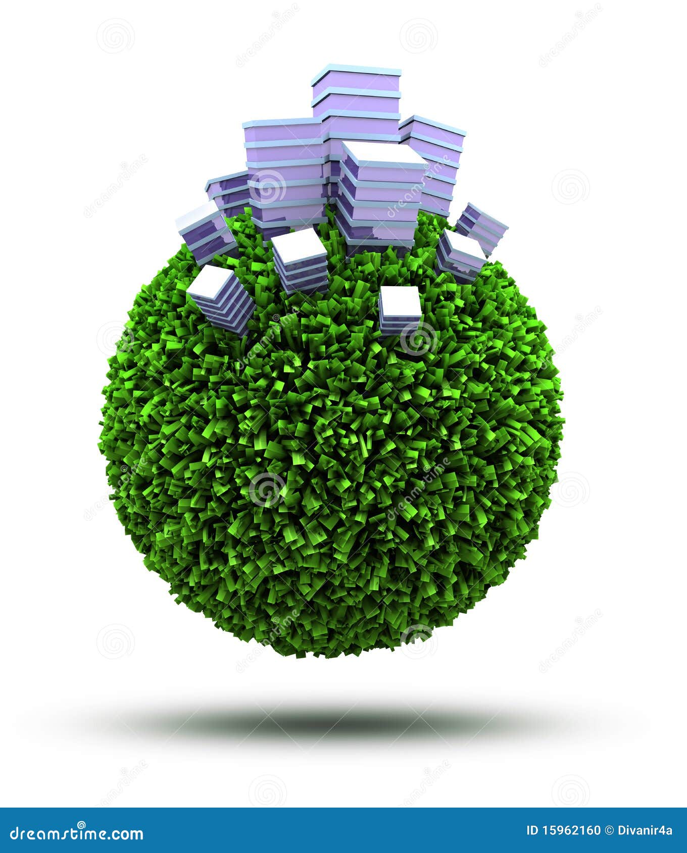 Business planet stock illustration. Illustration of isolated - 15962160