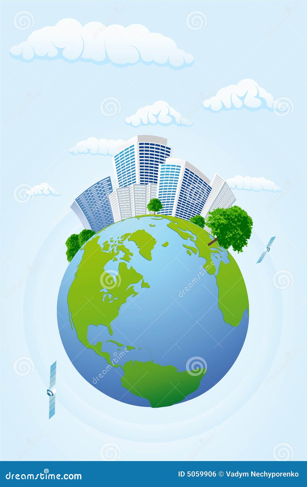 Business planet stock vector. Illustration of healthy - 5059906