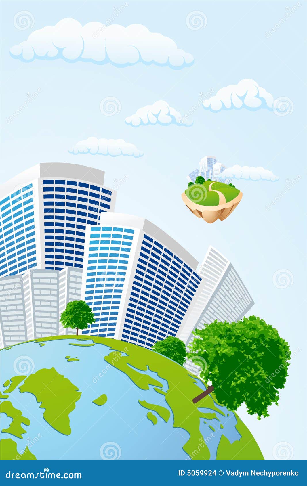 Business planet stock vector. Illustration of sphere, planet - 5059924