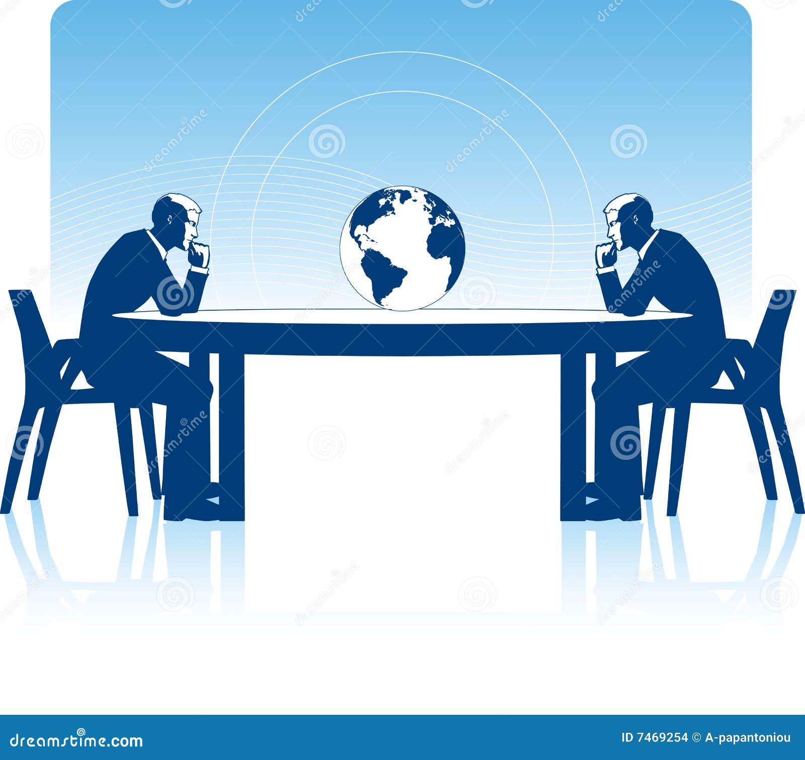 Business Planet stock vector. Illustration of observing - 7469254