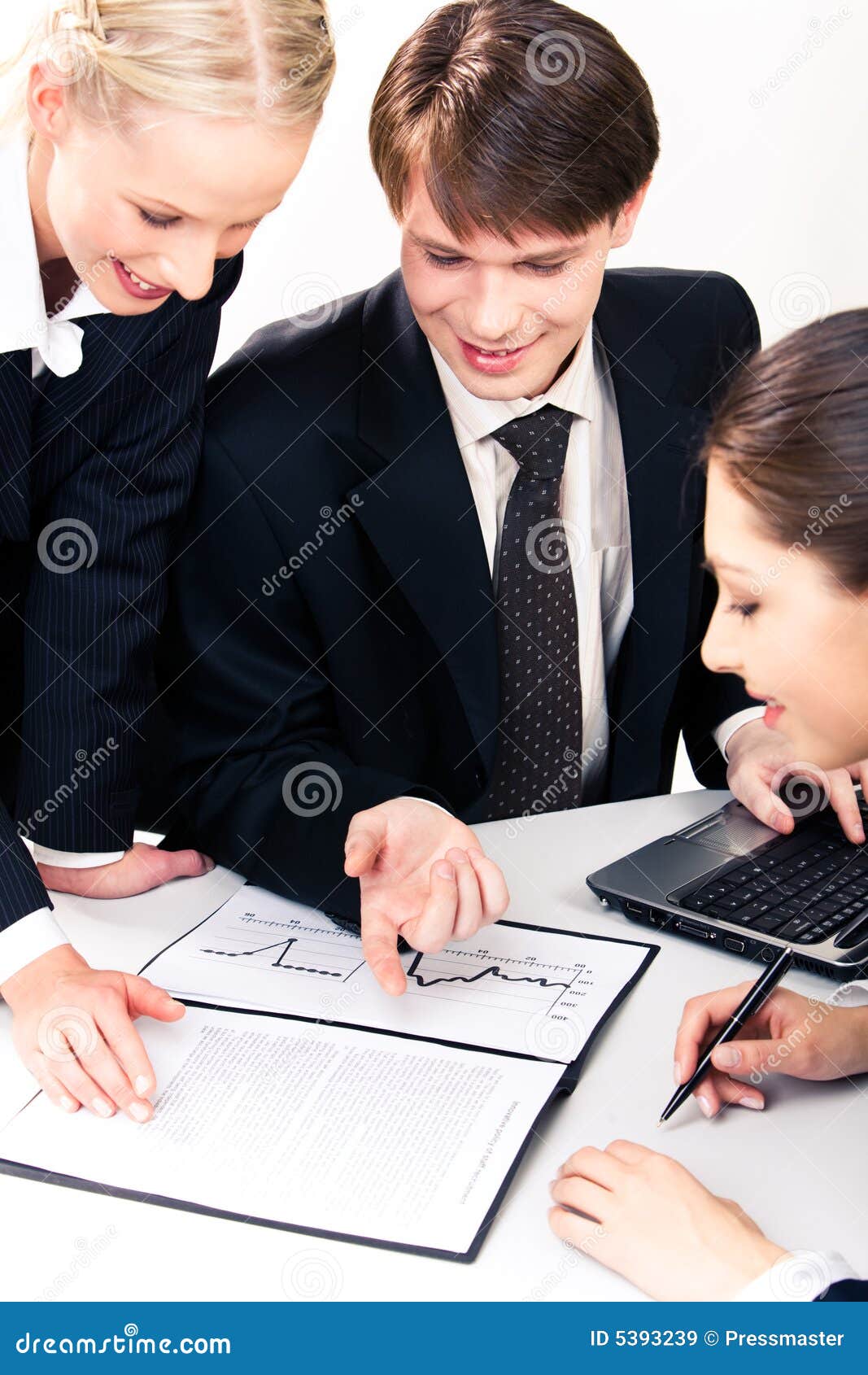 Business planning stock image. Image of professional, discussing - 5393239