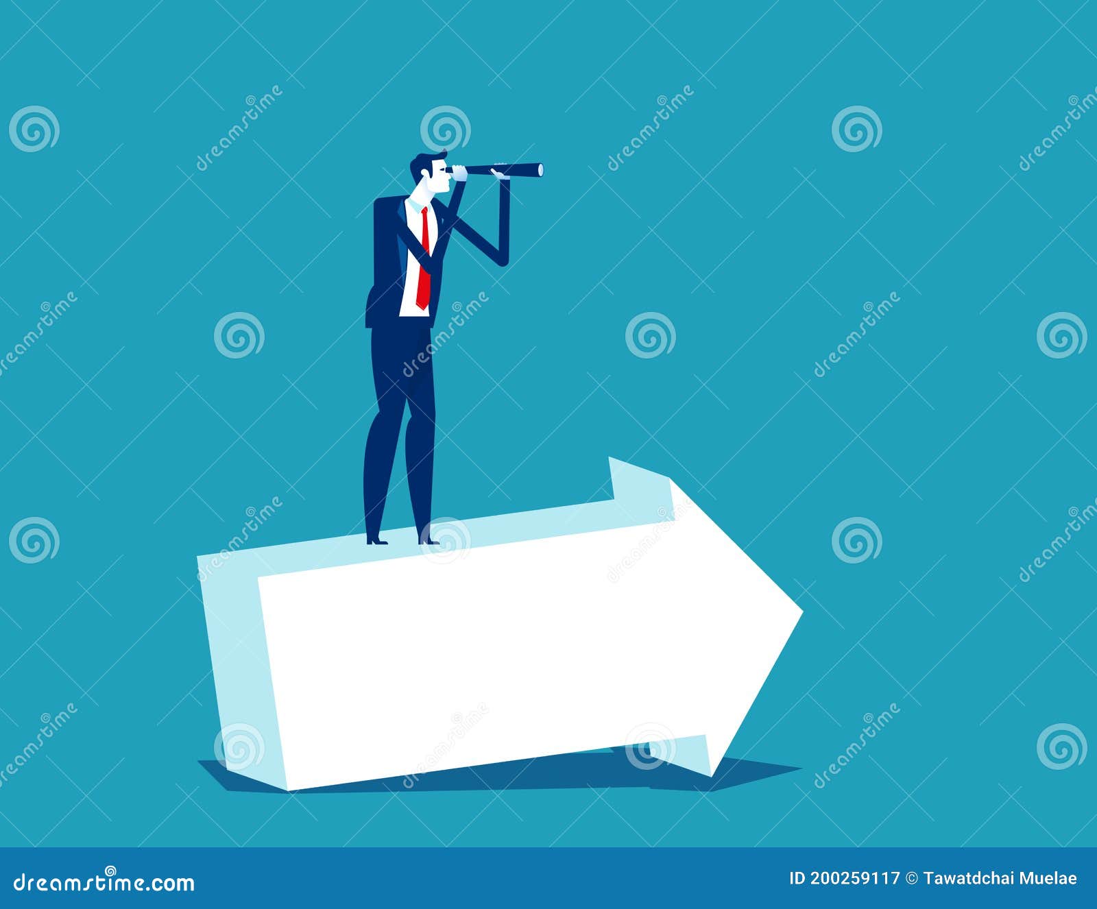 Business Planning and Development Stock Vector. Business Vision Stock ...