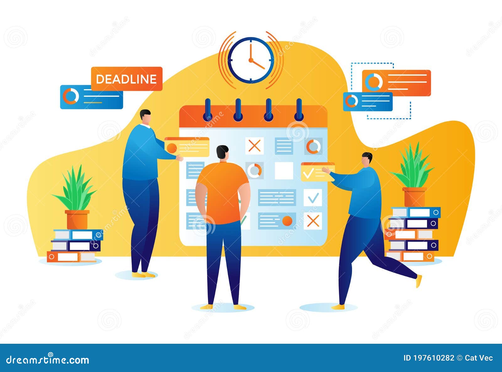 Manager Schedule Typical Workday Cartoon Vector | CartoonDealer.com ... Manager Schedule Typical Workday Cartoon Vector | CartoonDealer.com ...