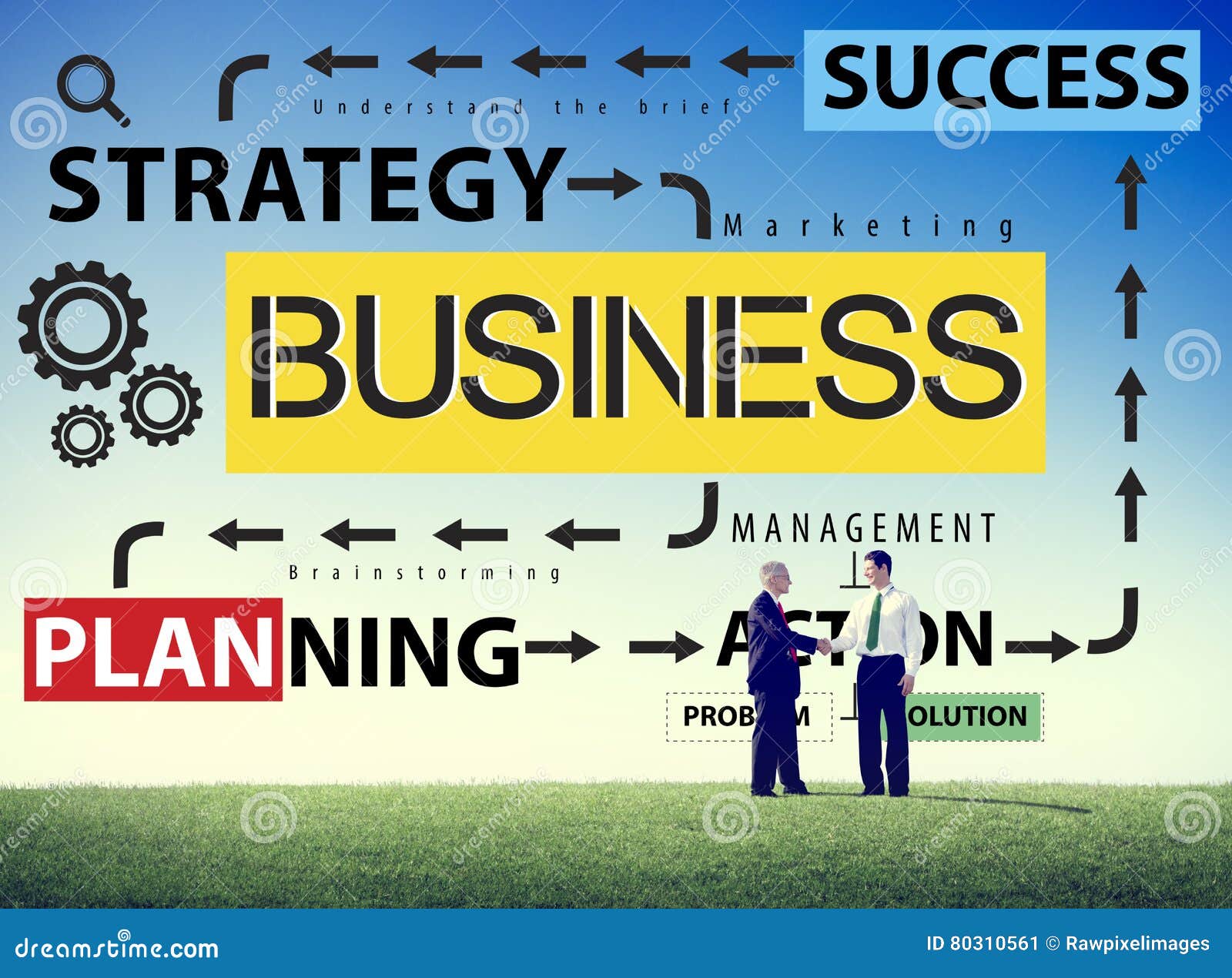 Business Planning Strategy Success Action Concept Stock Image - Image ...