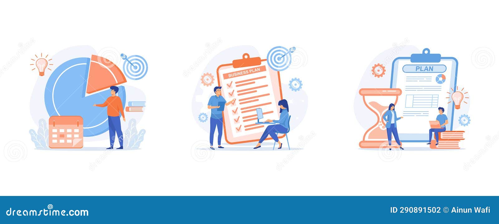 Business Planning, Target, Business Work Flow, Time Management Stock ...