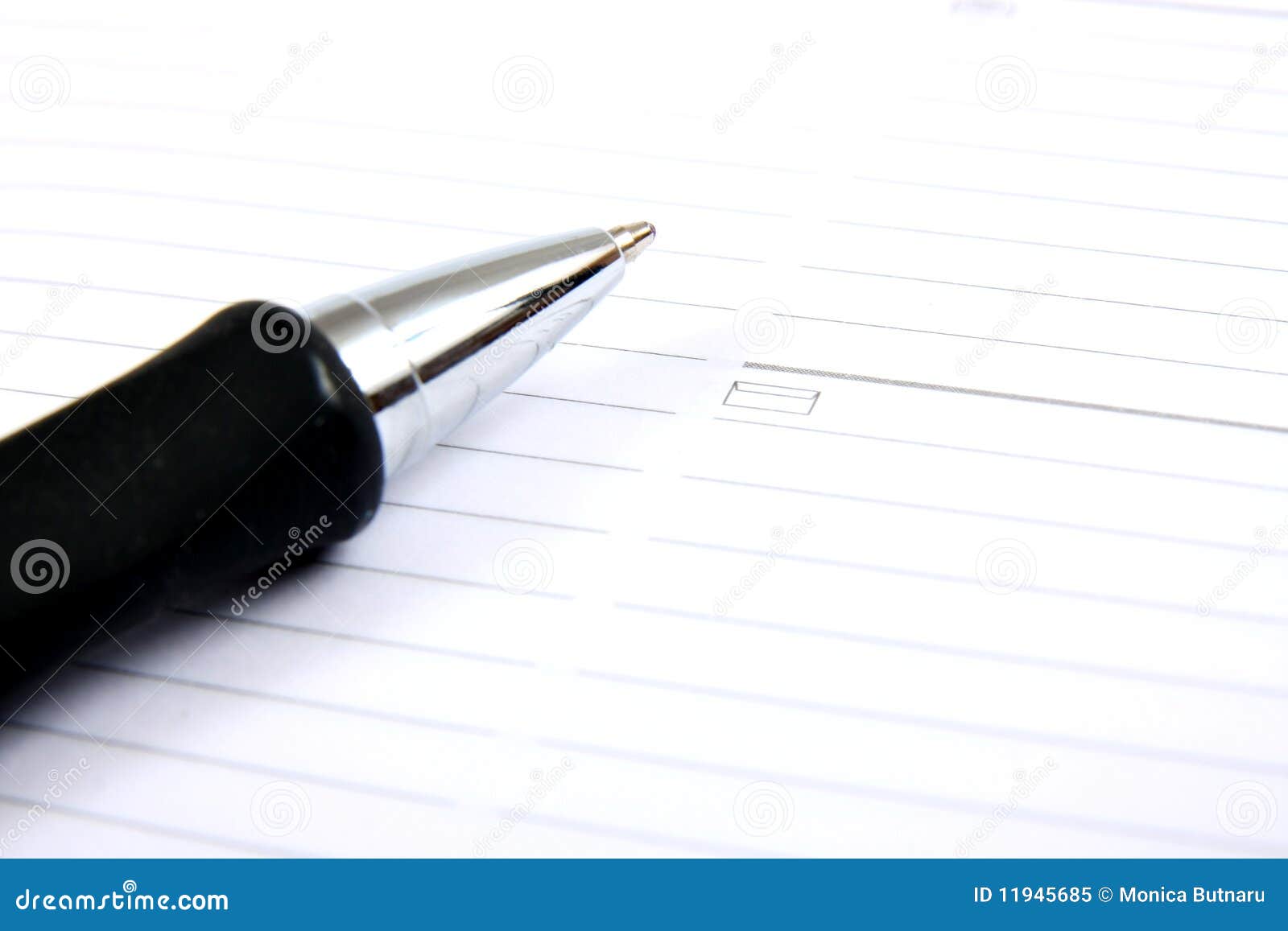 Business Pocket Planner and Pen Stock Image - Image of diary, planner ...