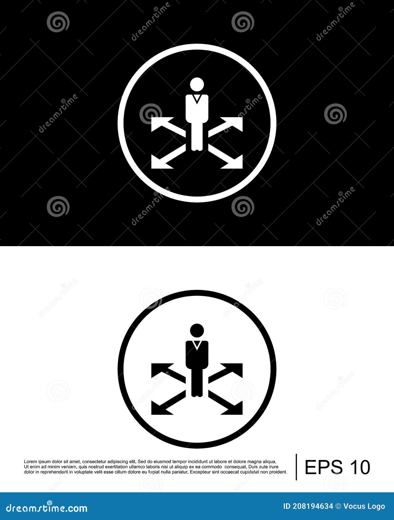 Business, Positioning, Strategy Icon Stock Illustration - Illustration ...