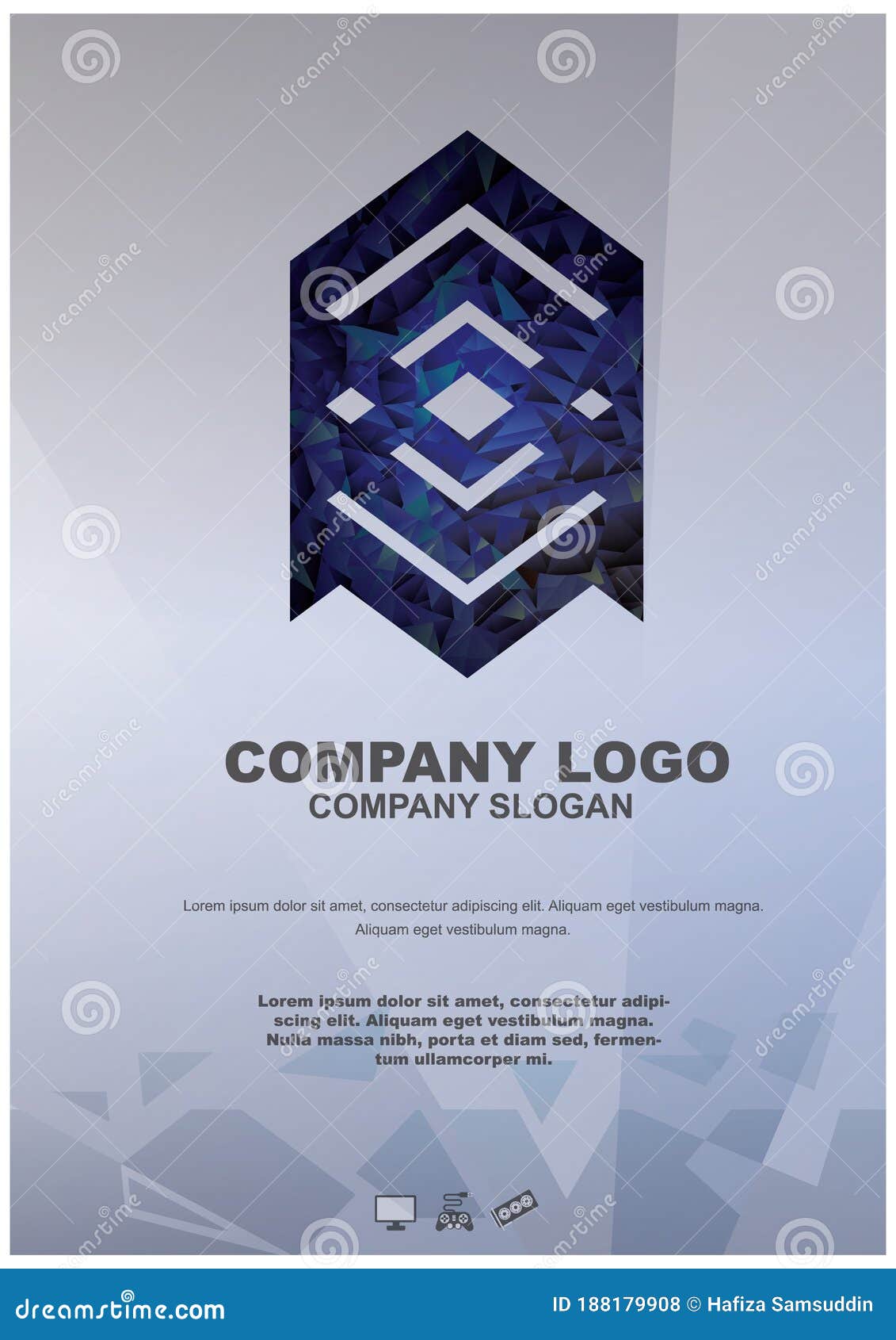 Business Poster. Vector Illustration Decorative Design Stock Vector ...