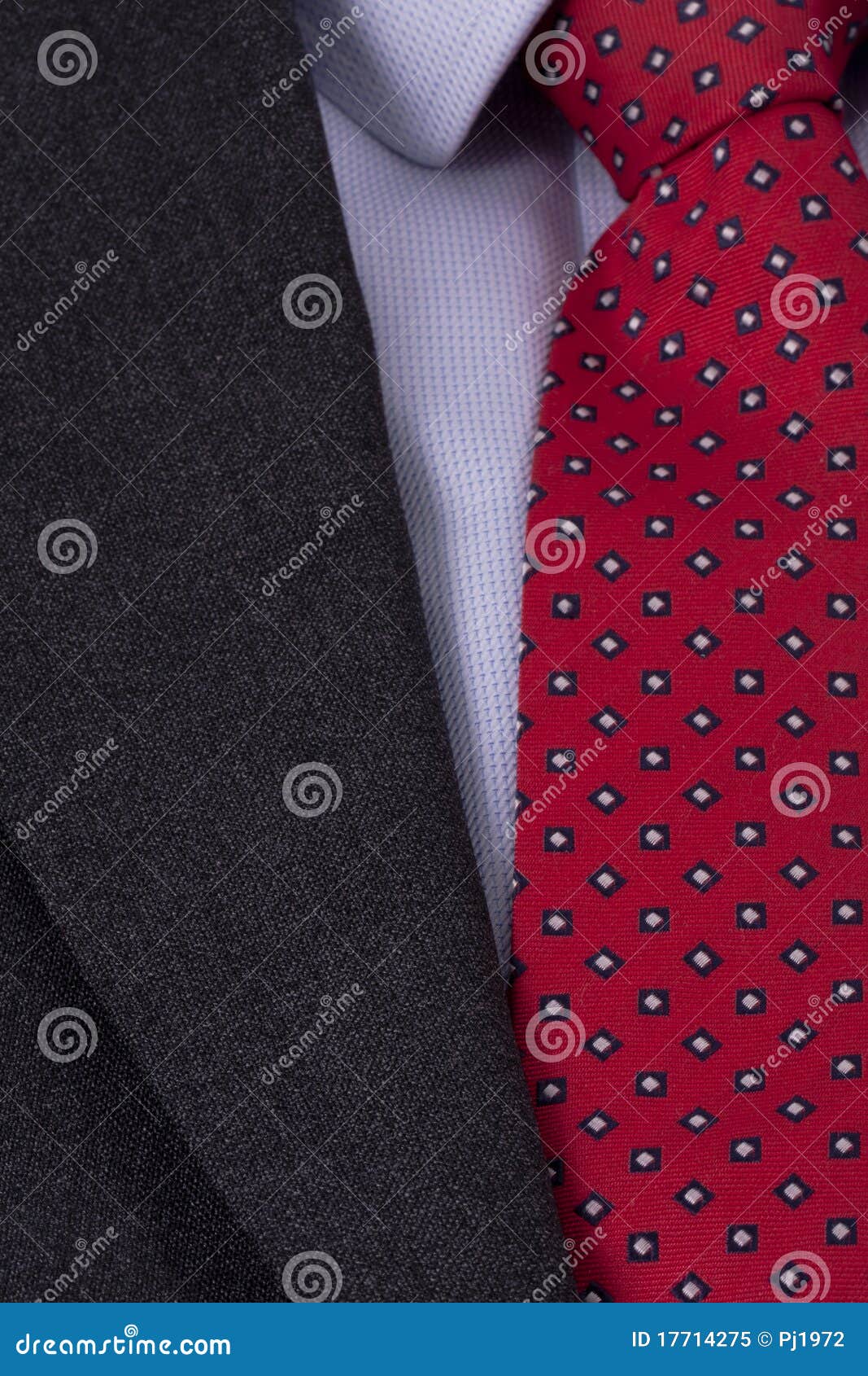 Business power tie in red stock image. Image of blank - 17714275