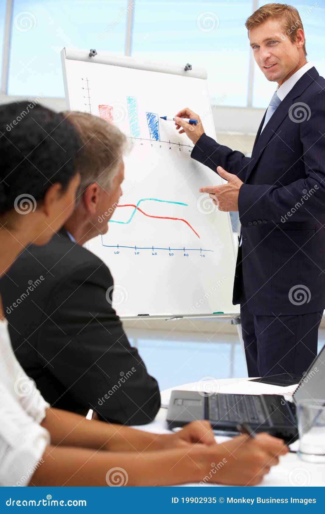 Business presentation stock image. Image of colleagues - 19902935