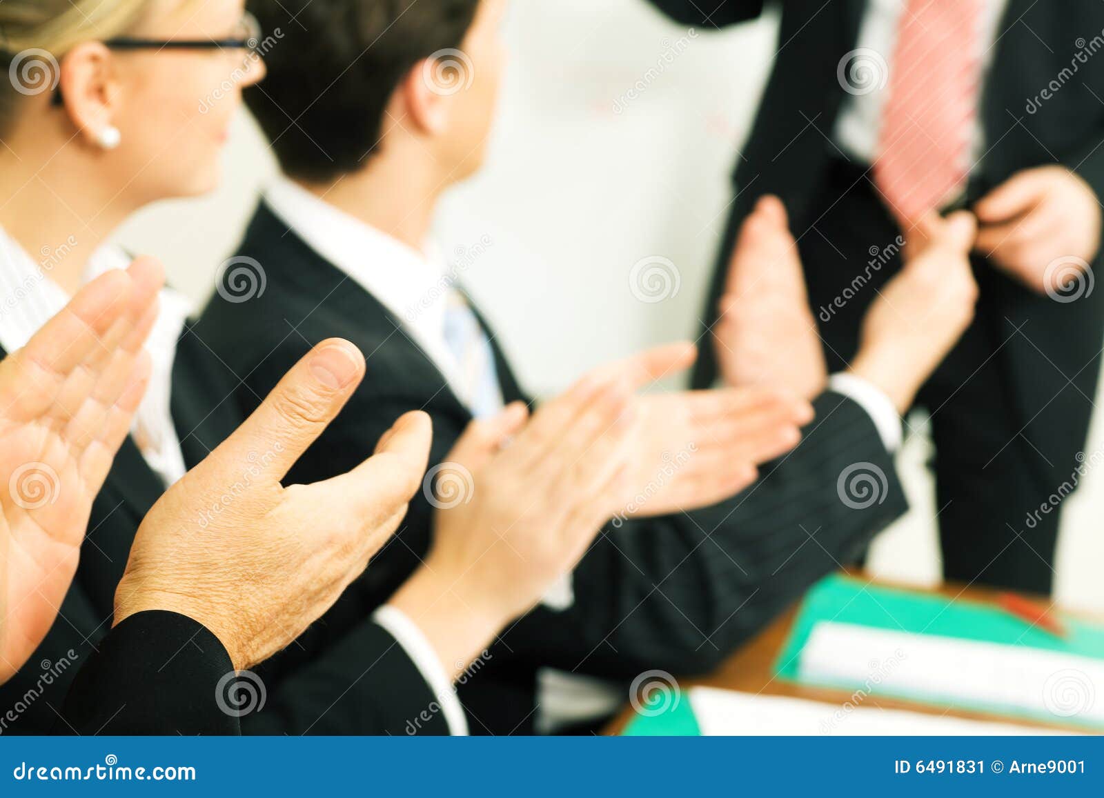Business Presentation Applause Stock Image Image Of Lecturer Lecture