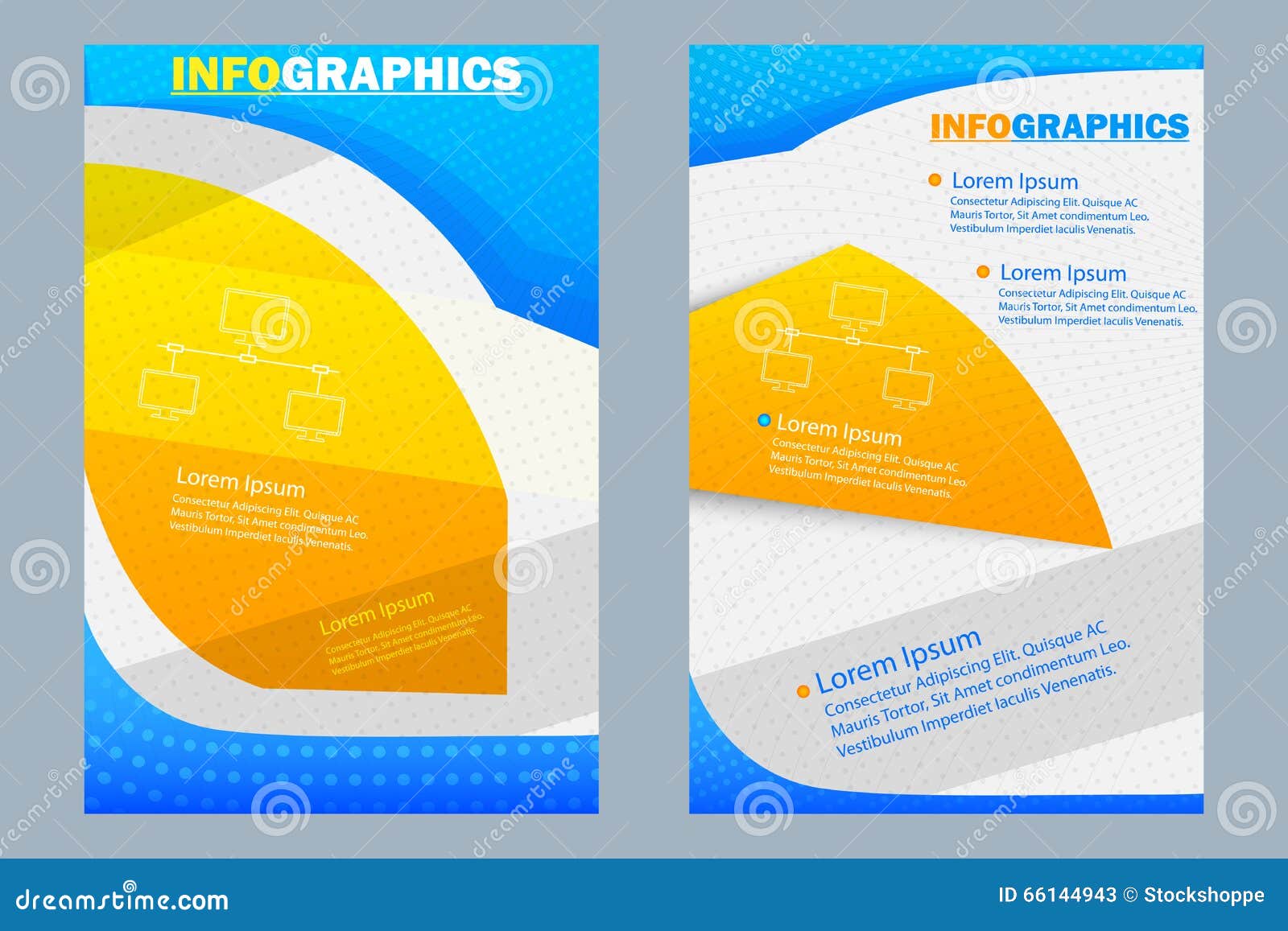 Business Presentation Broucher Design Stock Vector - Illustration of ...