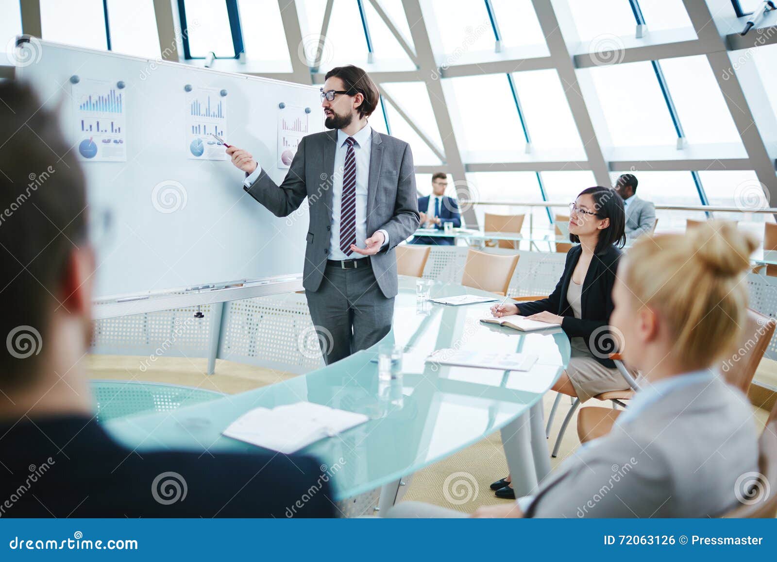 Business presentation stock photo. Image of businesspeople - 72063126
