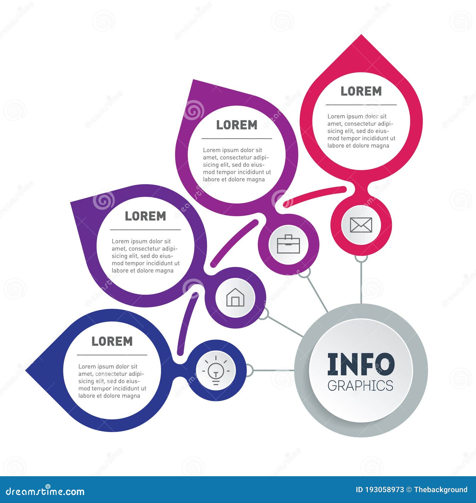 Pipeline Infographic. Oil Or Gas Flat Vector Design With Black ...