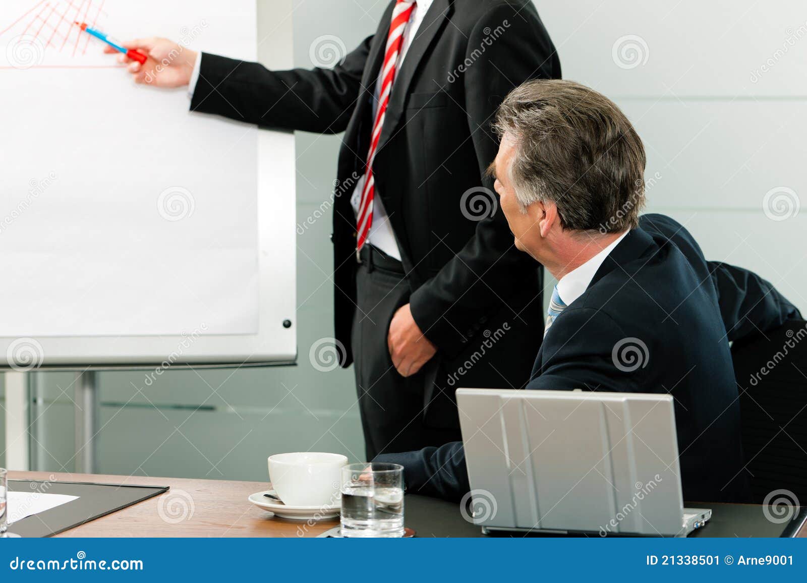 Business - Presentation in Front of the Boss Stock Image - Image of ...