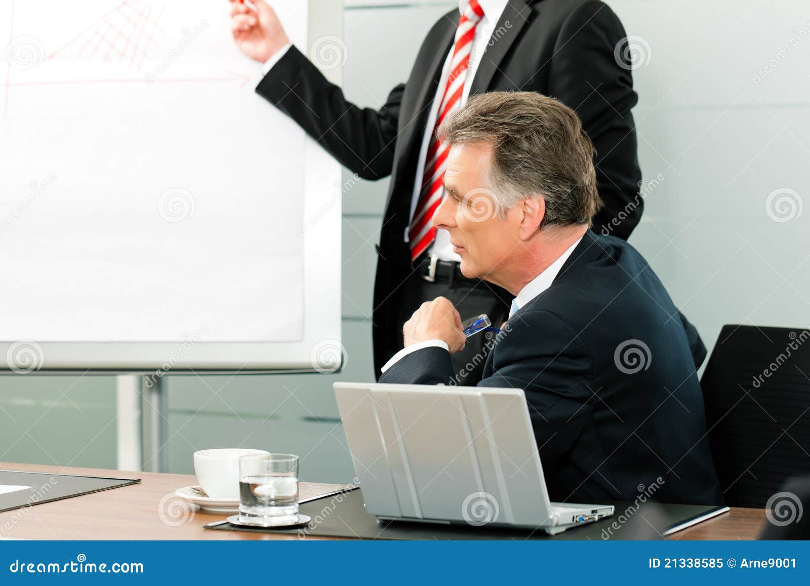 Business - Presentation in Front of the Boss Stock Image - Image of ...