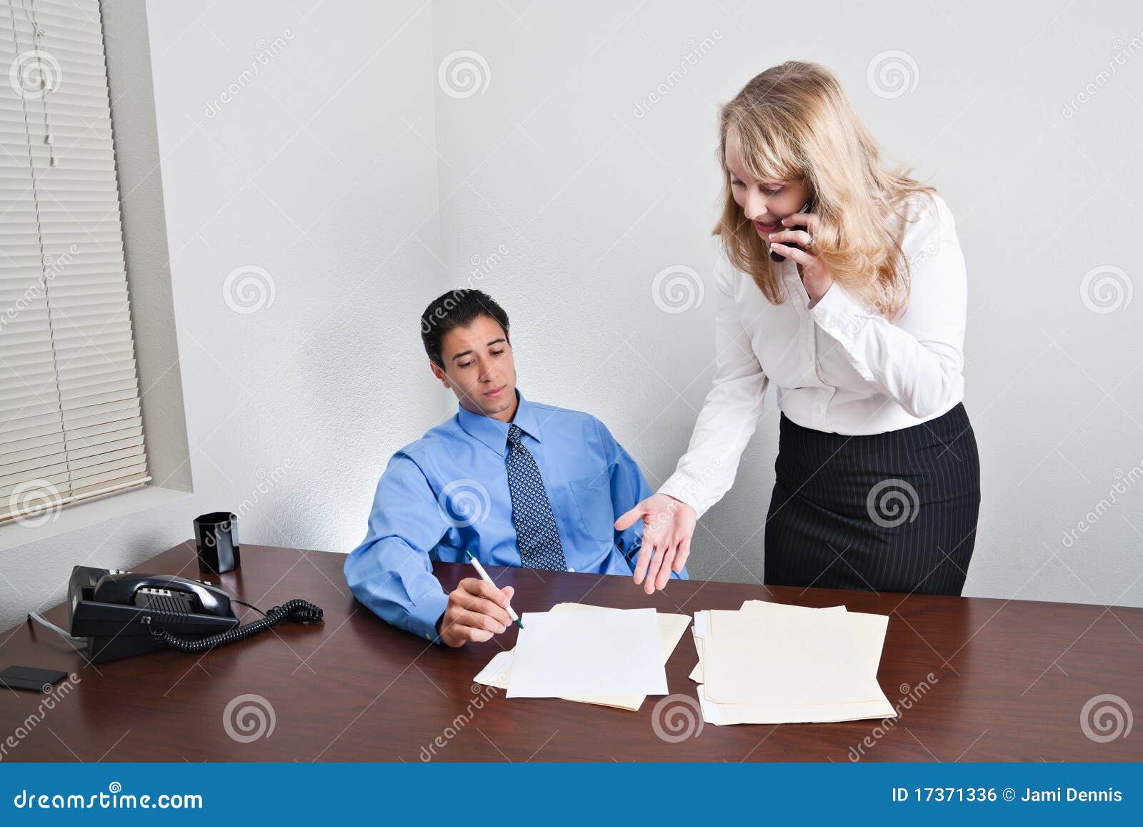 Business Problem stock photo. Image of paperwork, talking - 17371336